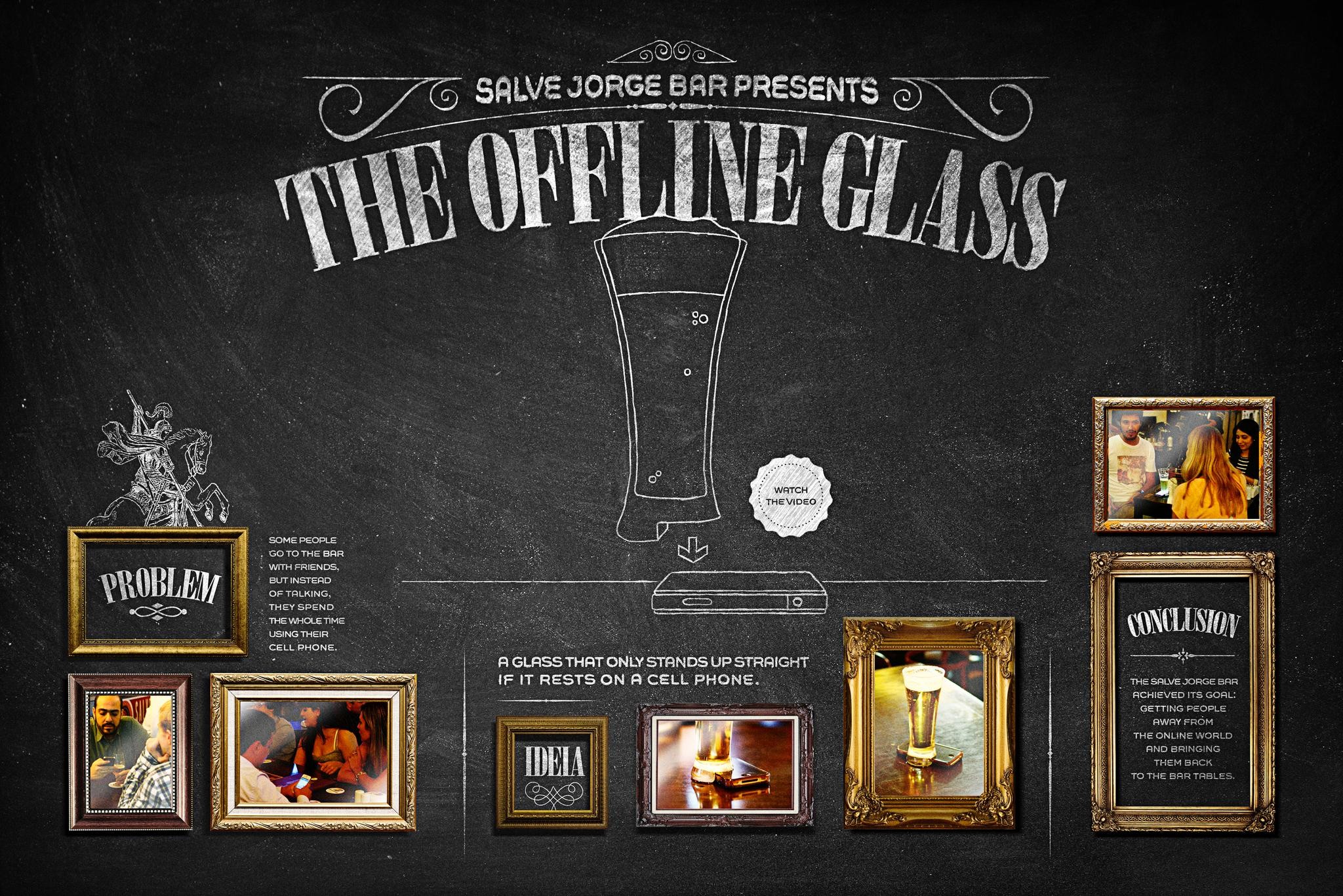 OFFLINE GLASS | Campaign | THE WORK