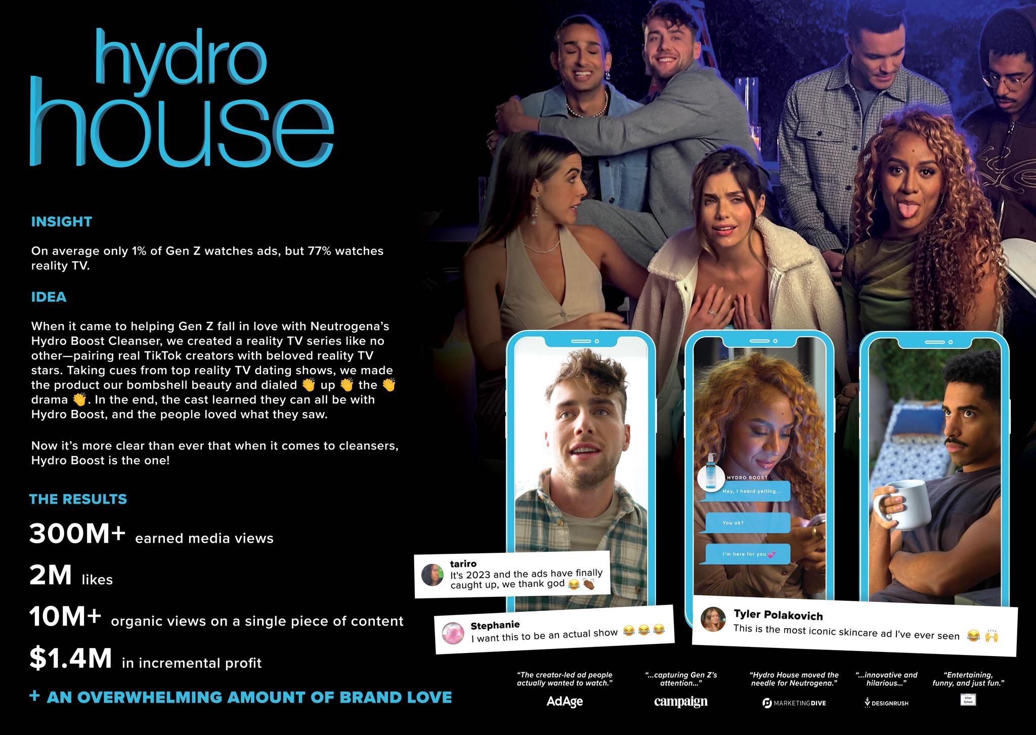 Hydro House | Campaign | THE WORK