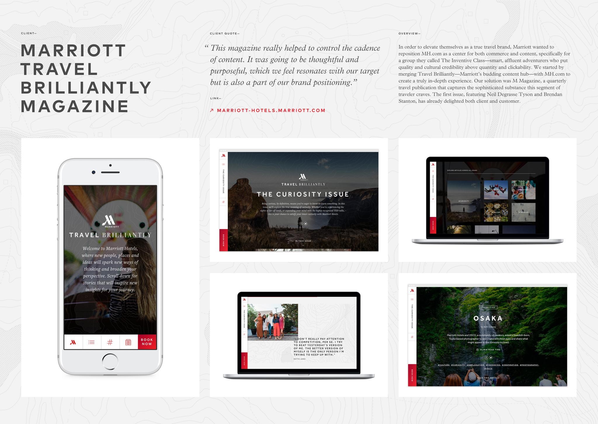 Marriott Travel Brilliantly | Campaign