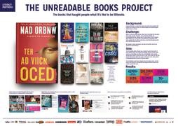 Unreadable Books | Campaign | THE WORK