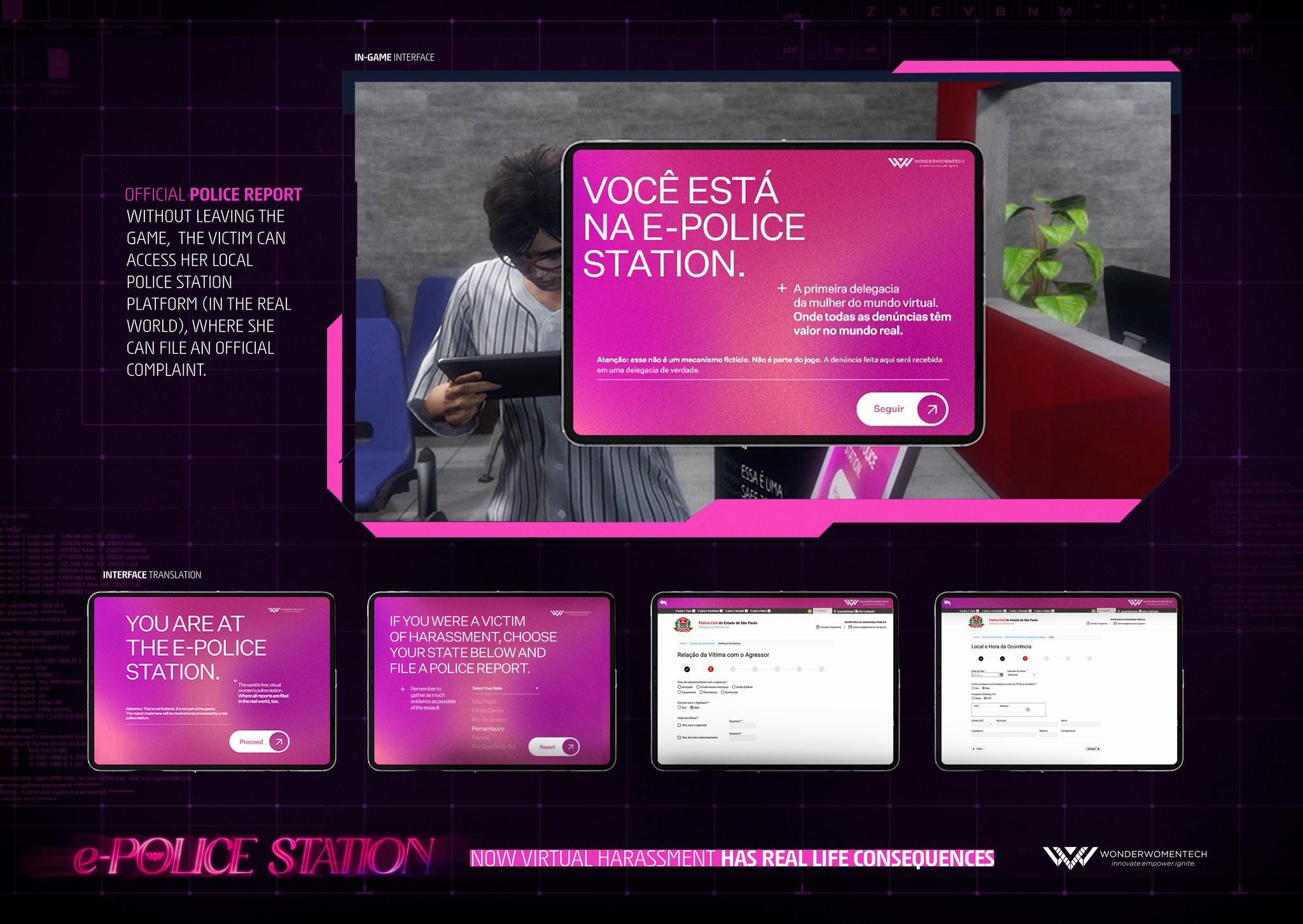 e-Police Station | Campaign | THE WORK