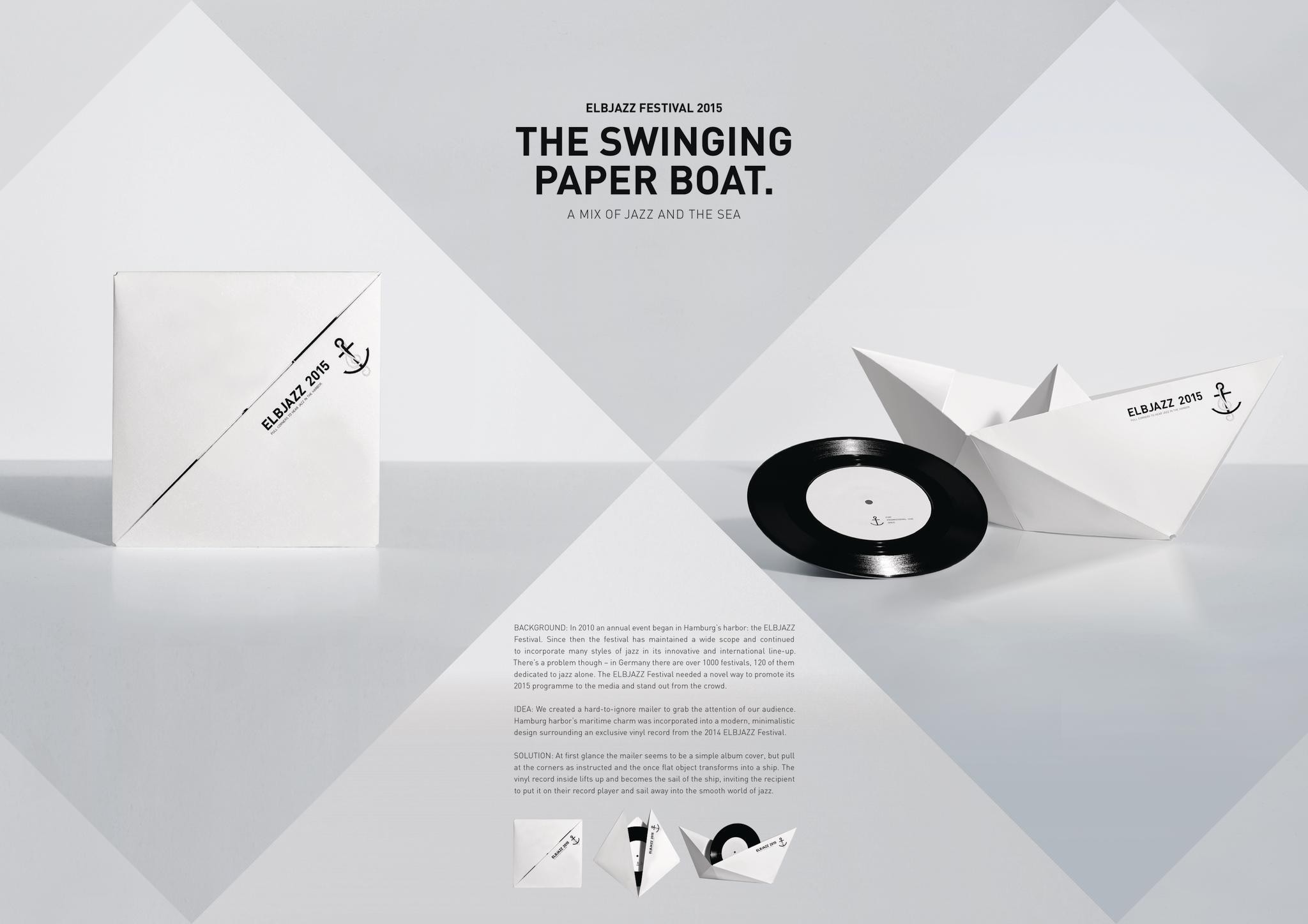 THE SWINGING PAPER BOAT | Campaign | THE WORK