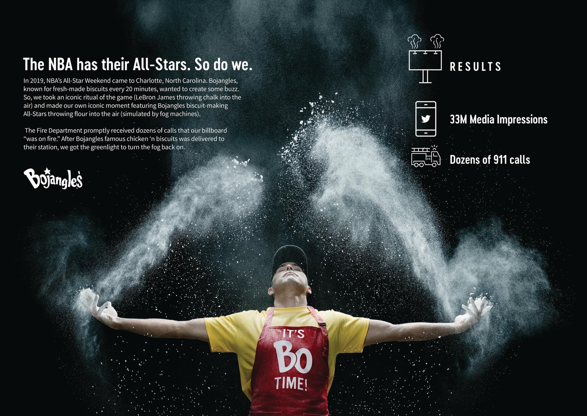 Bojangles All-Star Billboard | Campaign | THE WORK