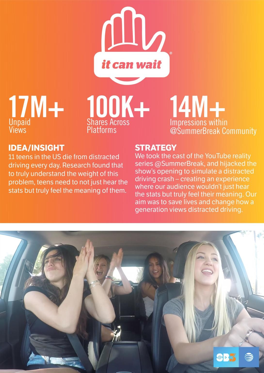 @SummerBreak It Can Wait | Campaign | THE WORK