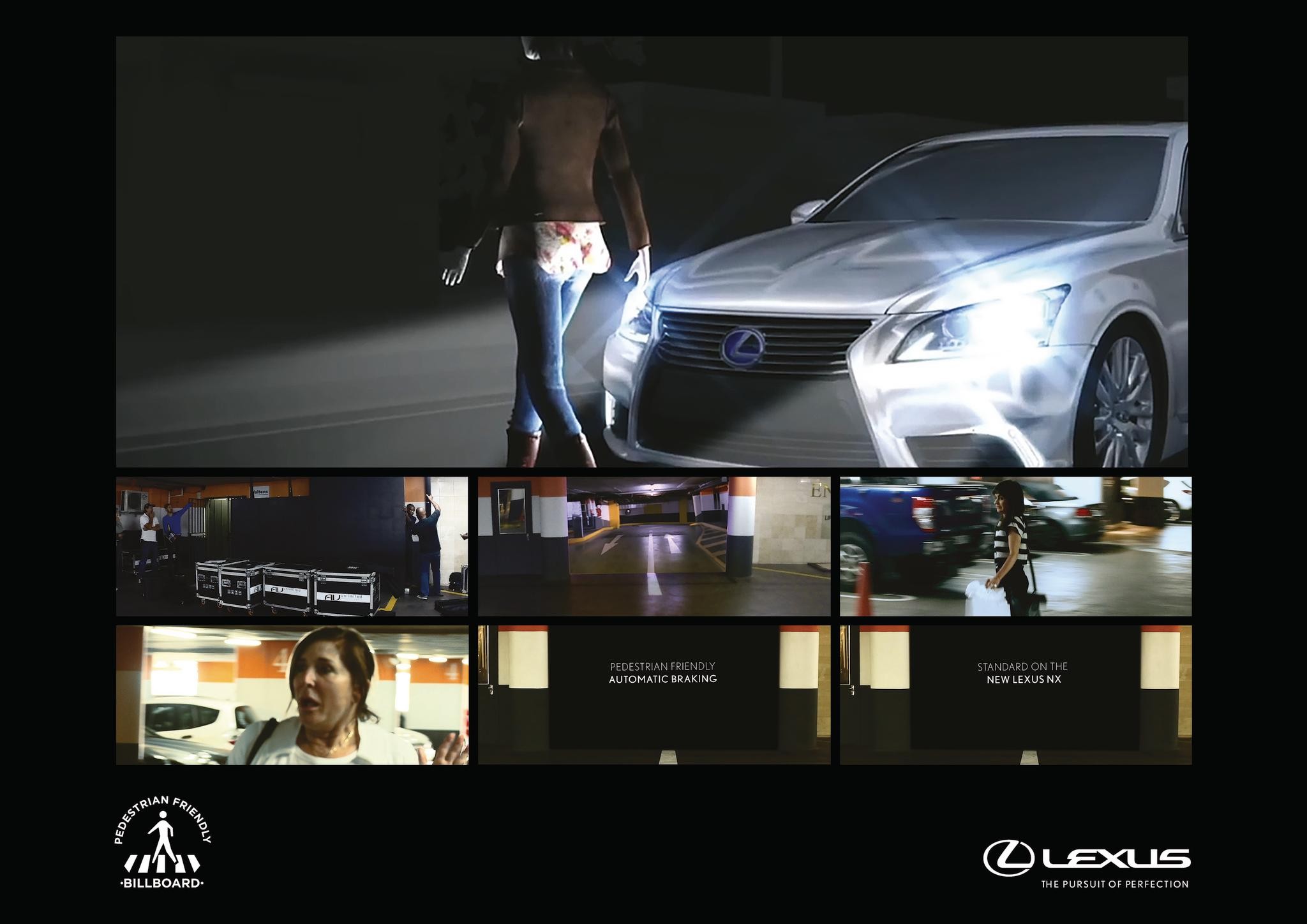 LEXUS PEDESTRIAN BILLBOARD | Campaign | THE WORK
