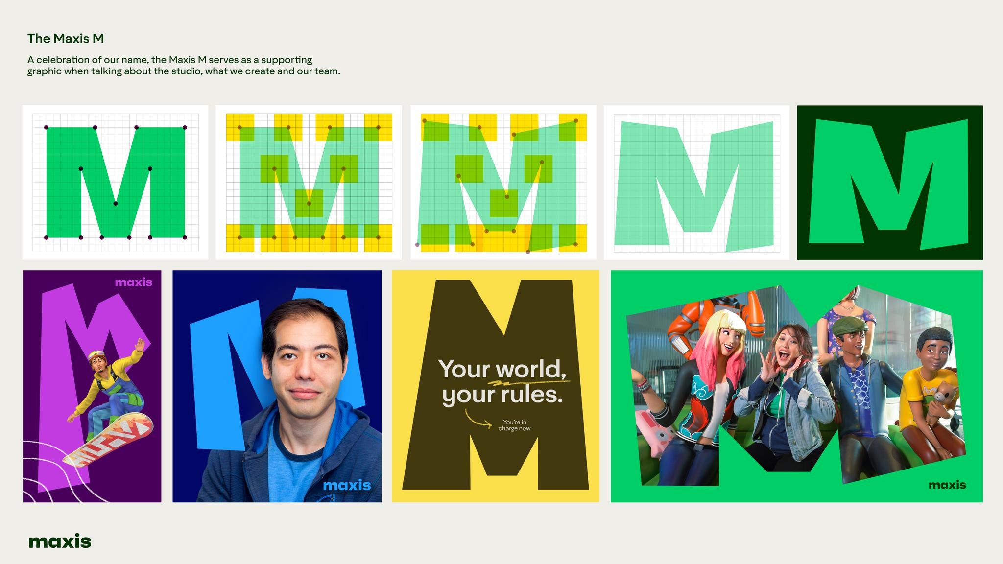 Maxis Studio Rebrand | Campaign | THE WORK