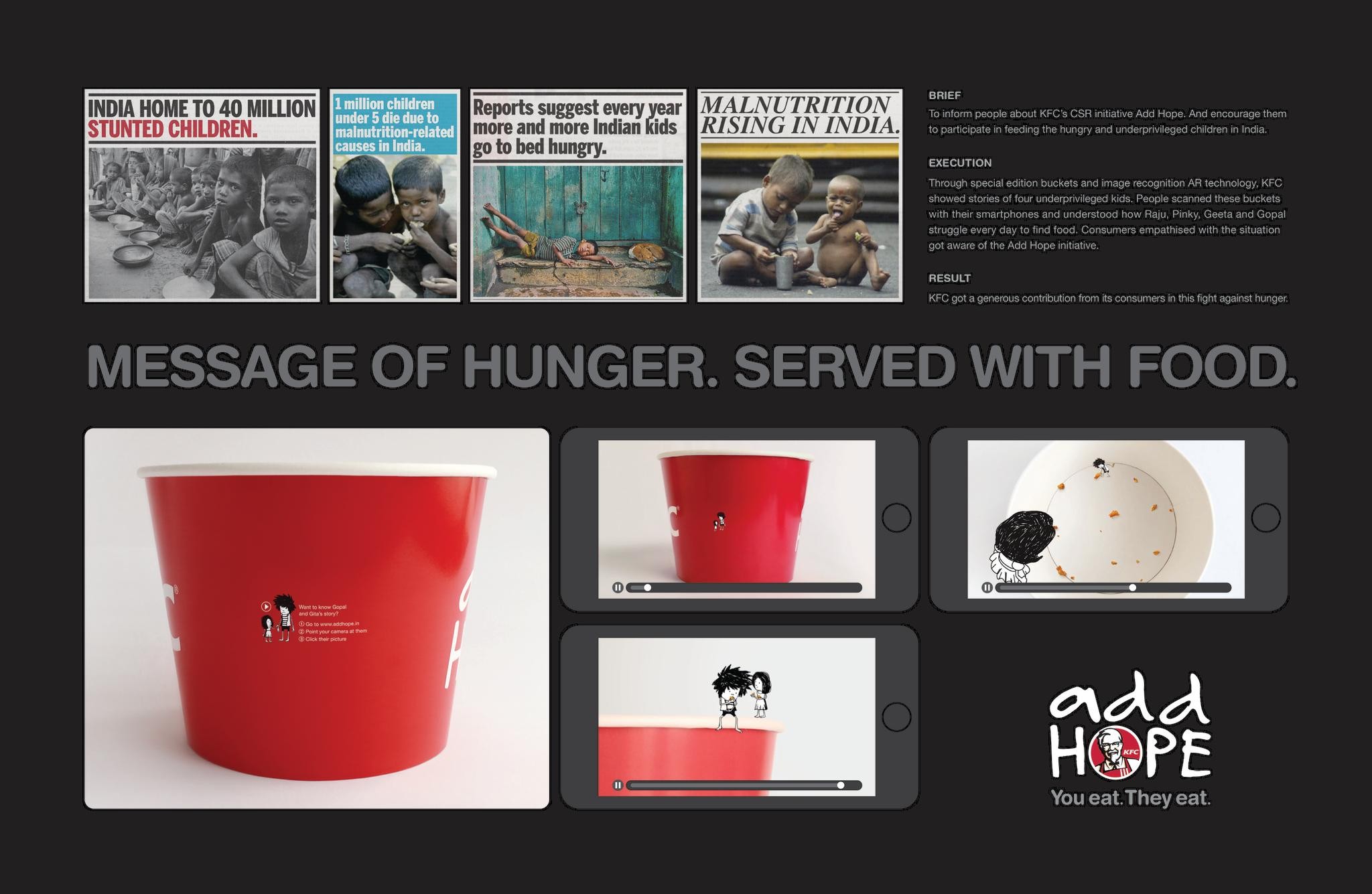 Add Hope | Campaign | THE WORK