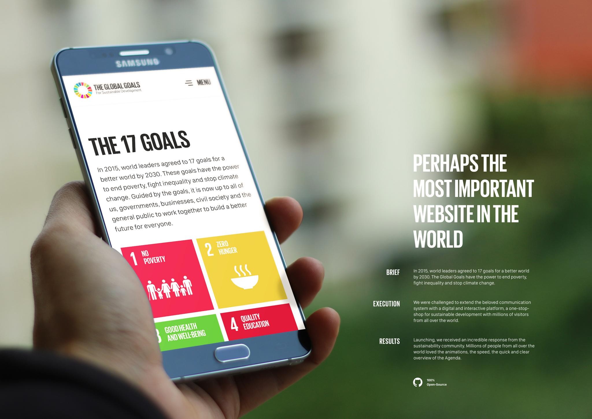 The Global Goals Website | Campaign | THE WORK