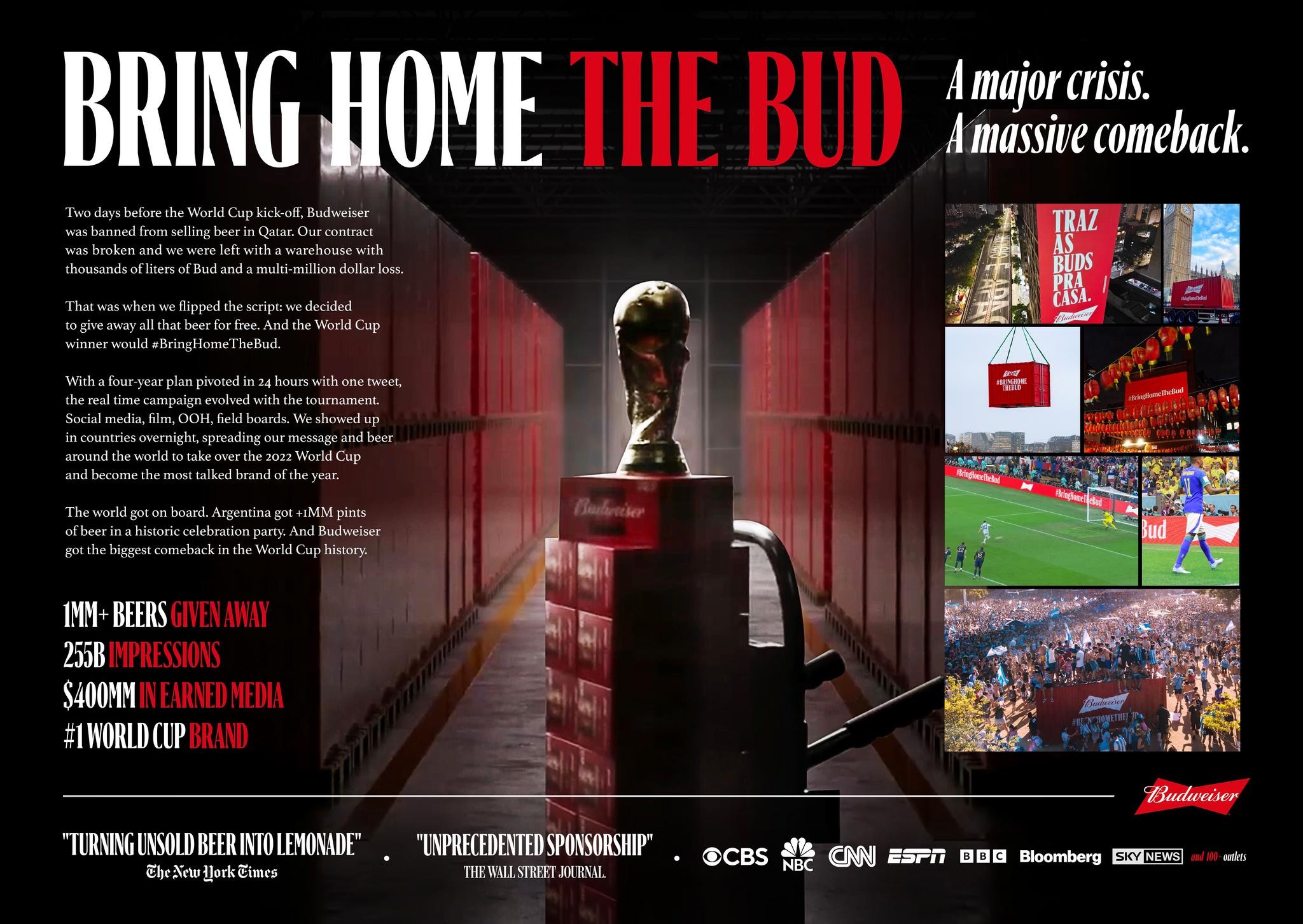 Bring Home the Bud | Campaign | THE WORK