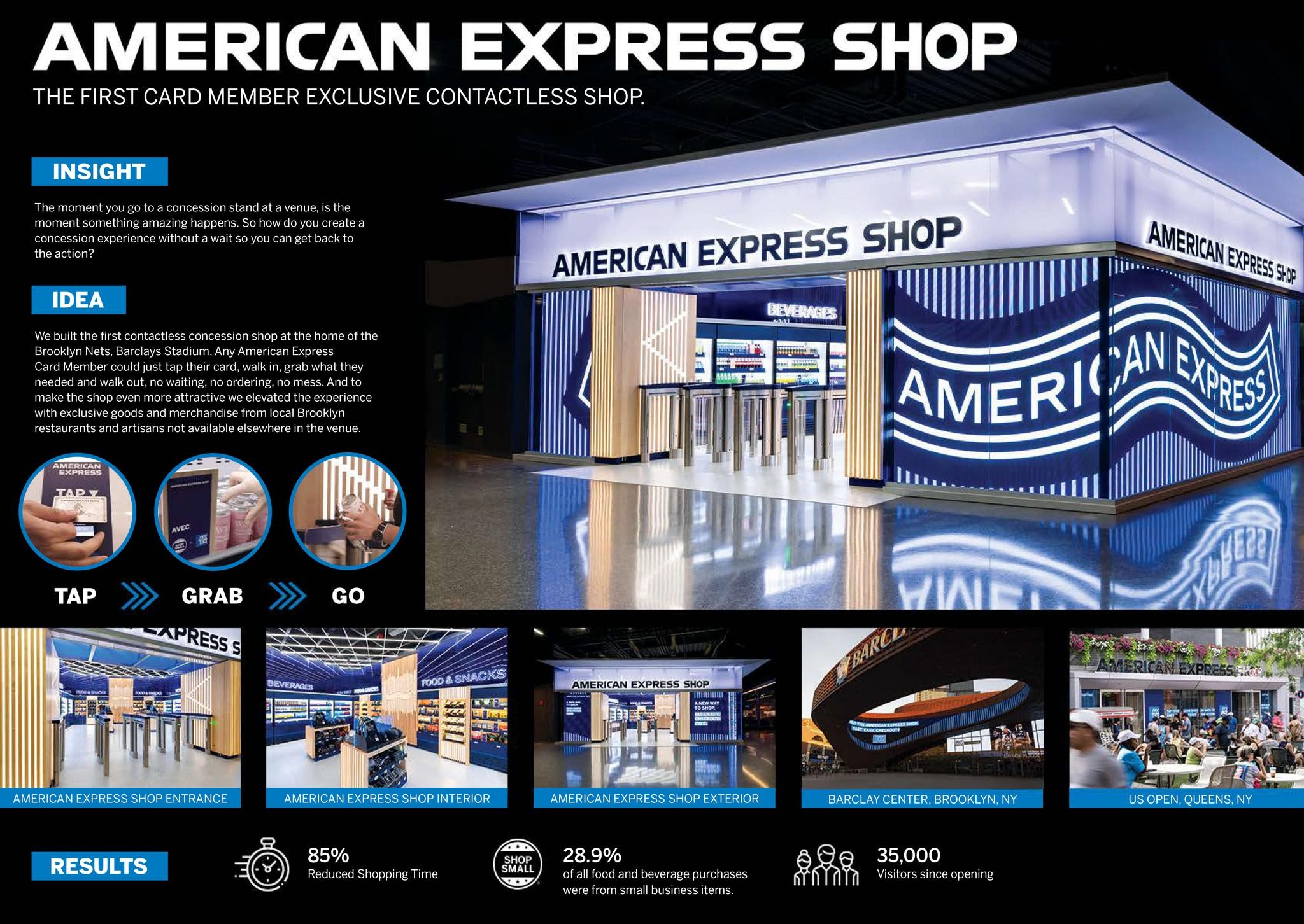 AMEX Frictionless Shop | Campaign