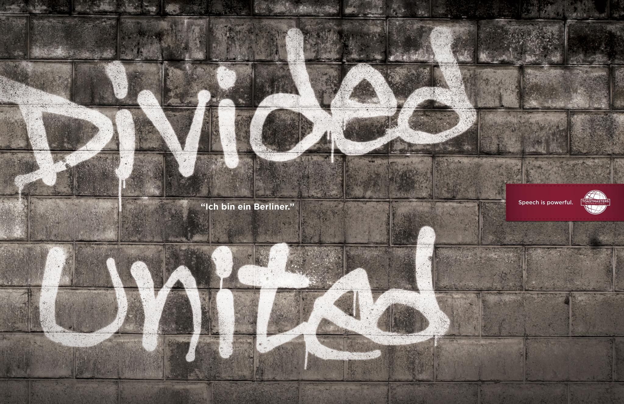 Toastmasters “Speech is Powerful” Poster Campaign | Campaign | THE WORK