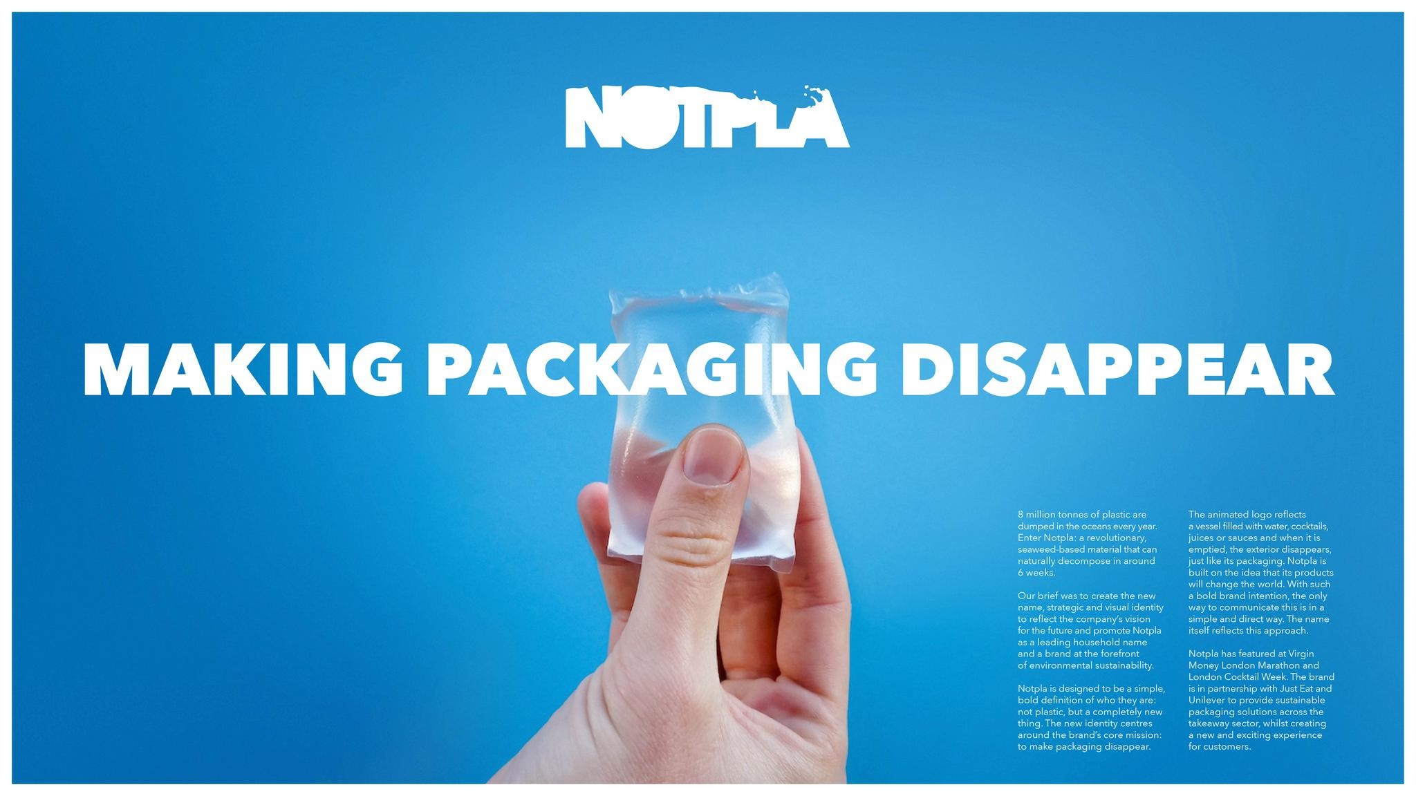 Notpla | Campaign | THE WORK