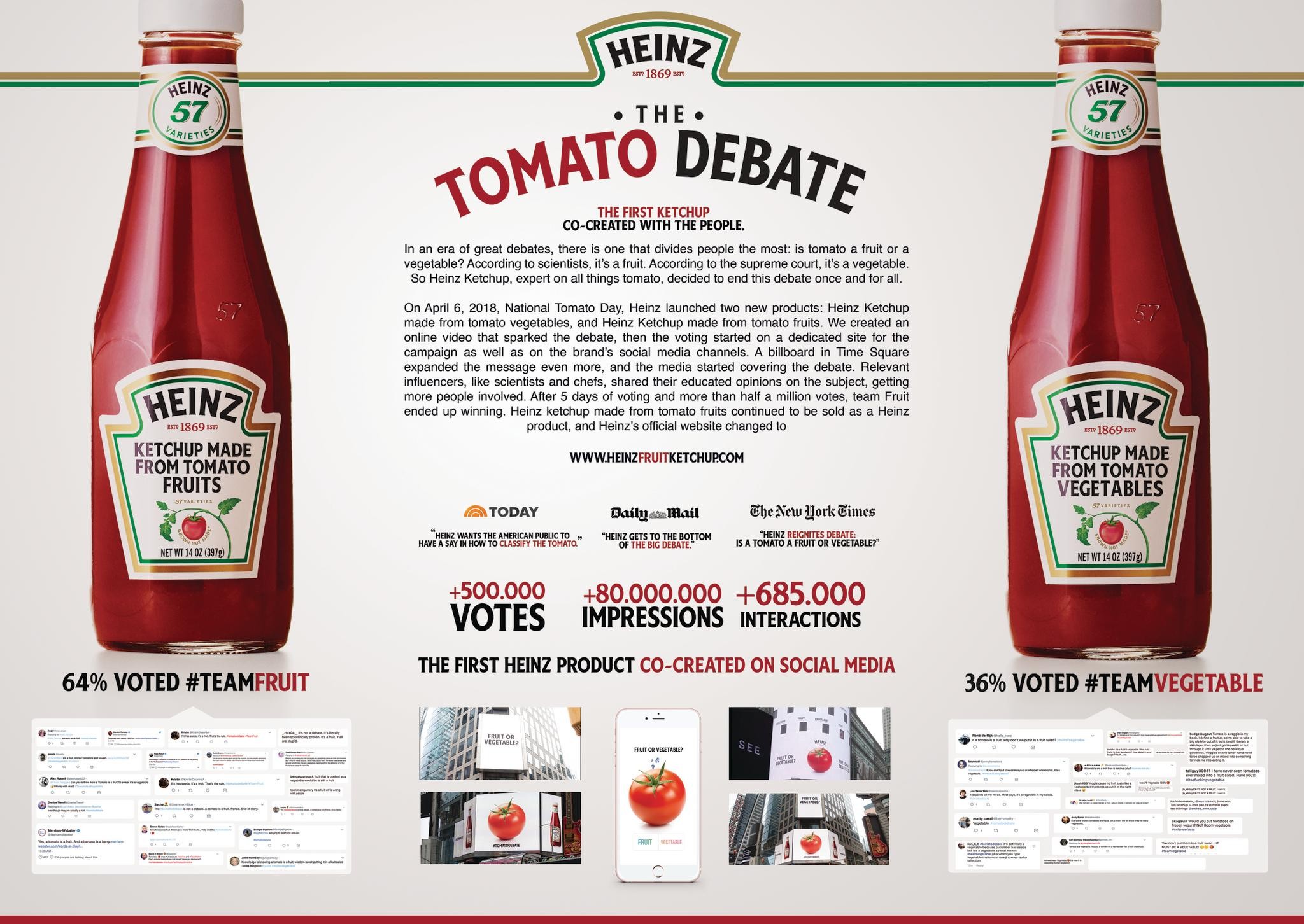 TOMATO DEBATE | Campaign | THE WORK