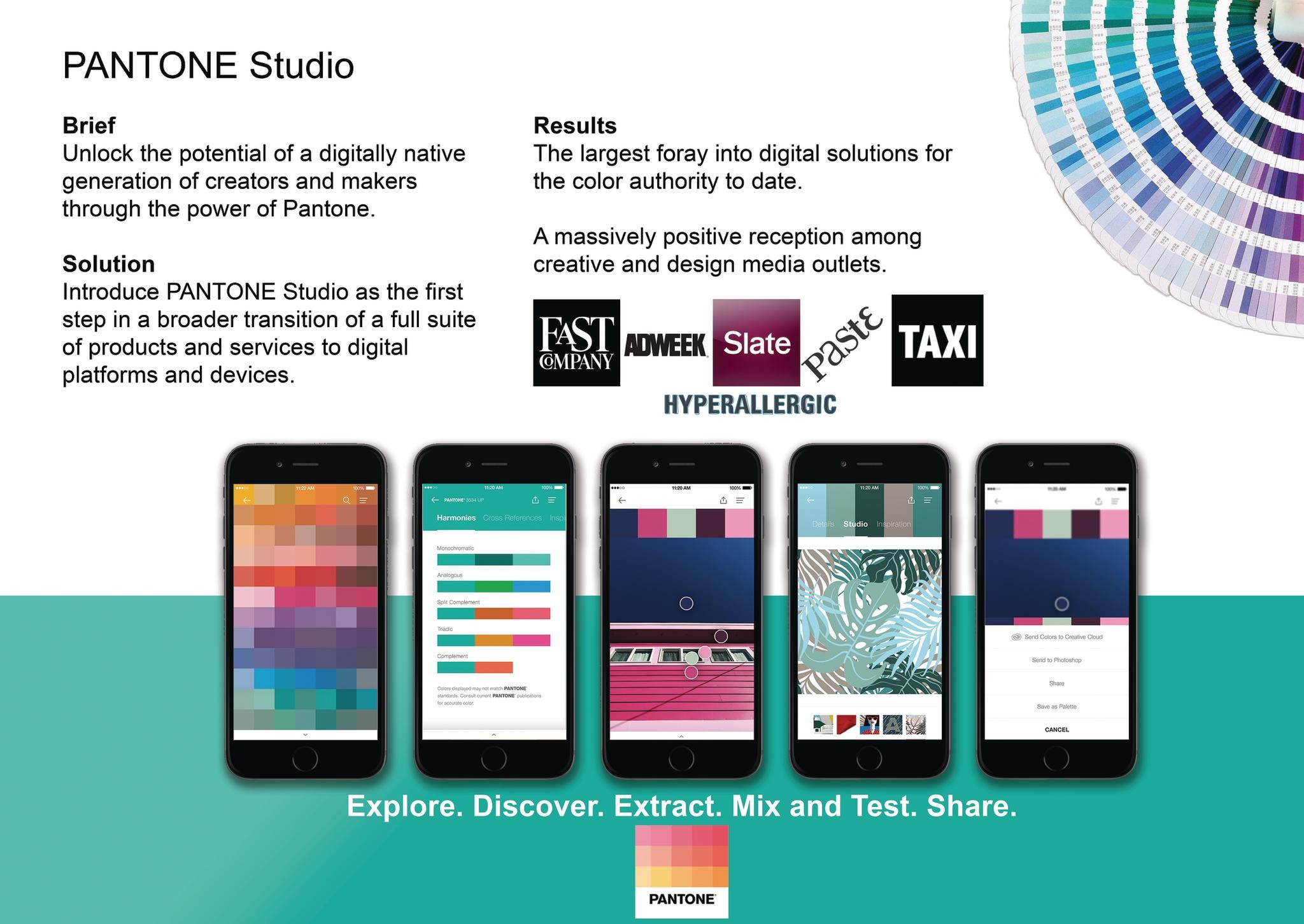 PANTONE Studio | Campaign | THE WORK