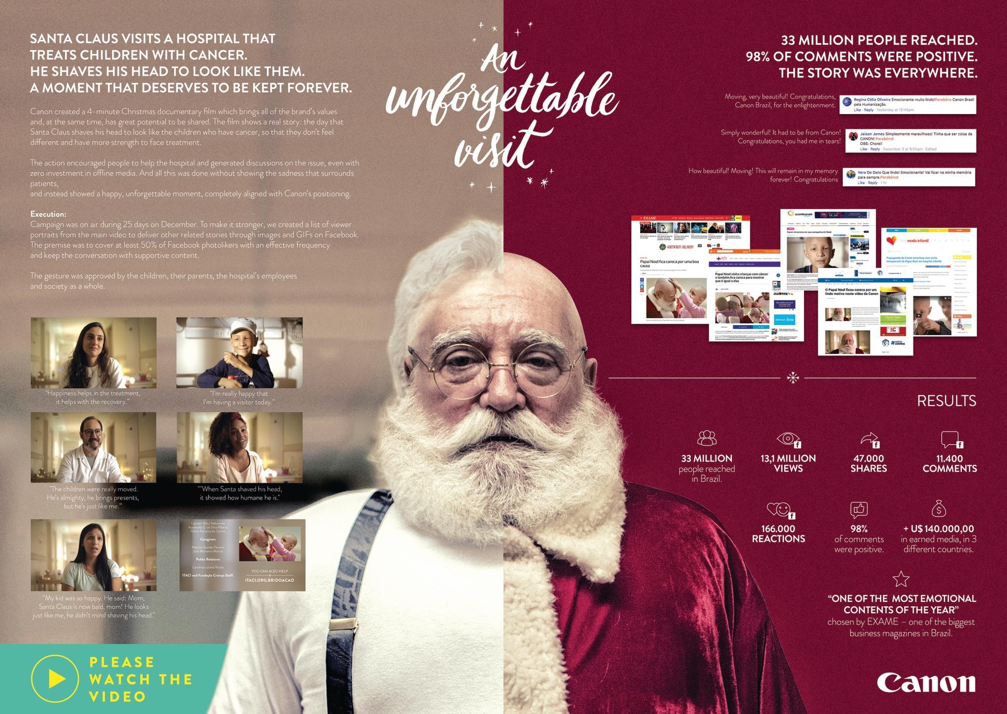 An unforgettable visit | Campaign | THE WORK