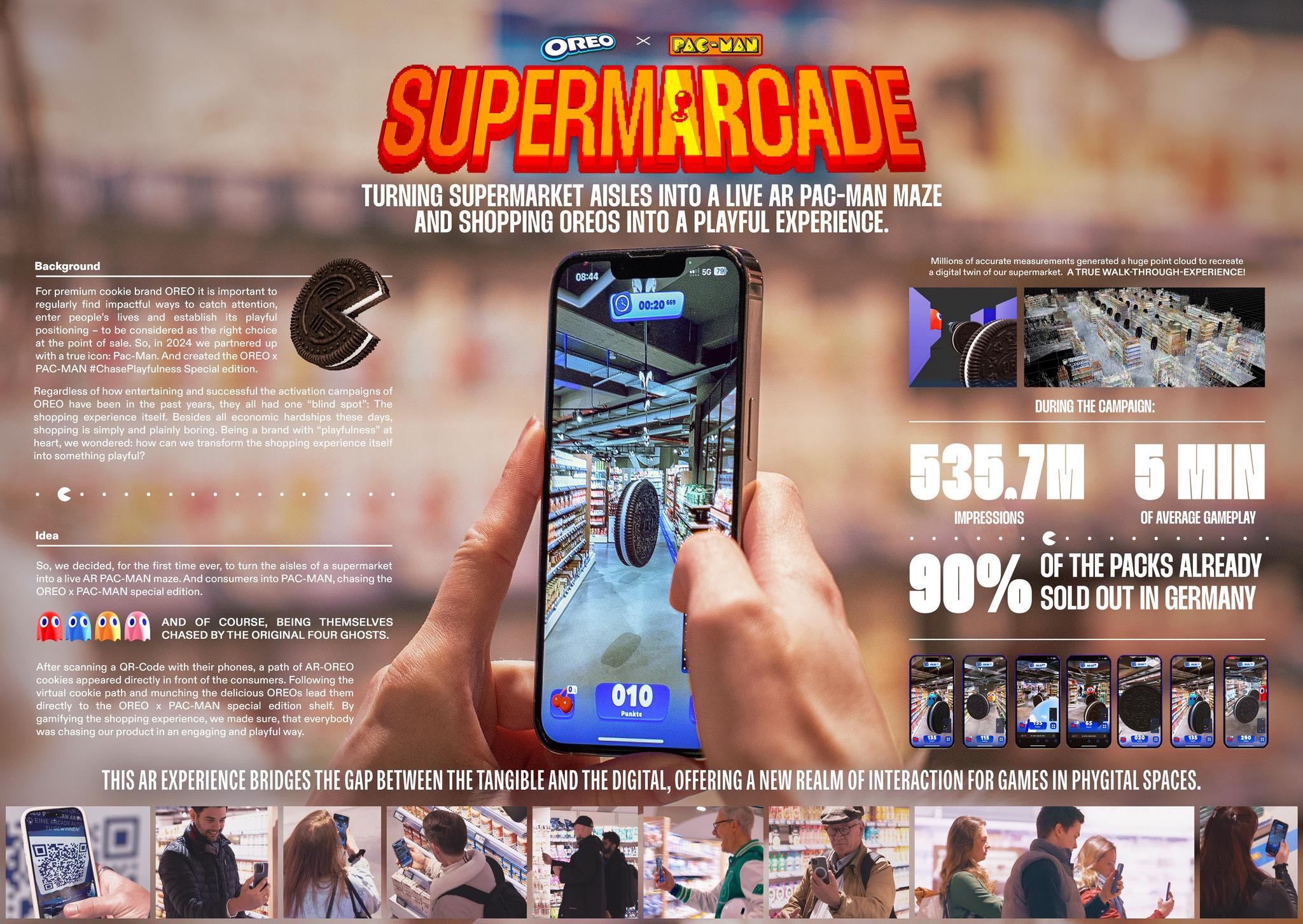 OREO x PAC-MAN SuperMarcade | Campaign | THE WORK
