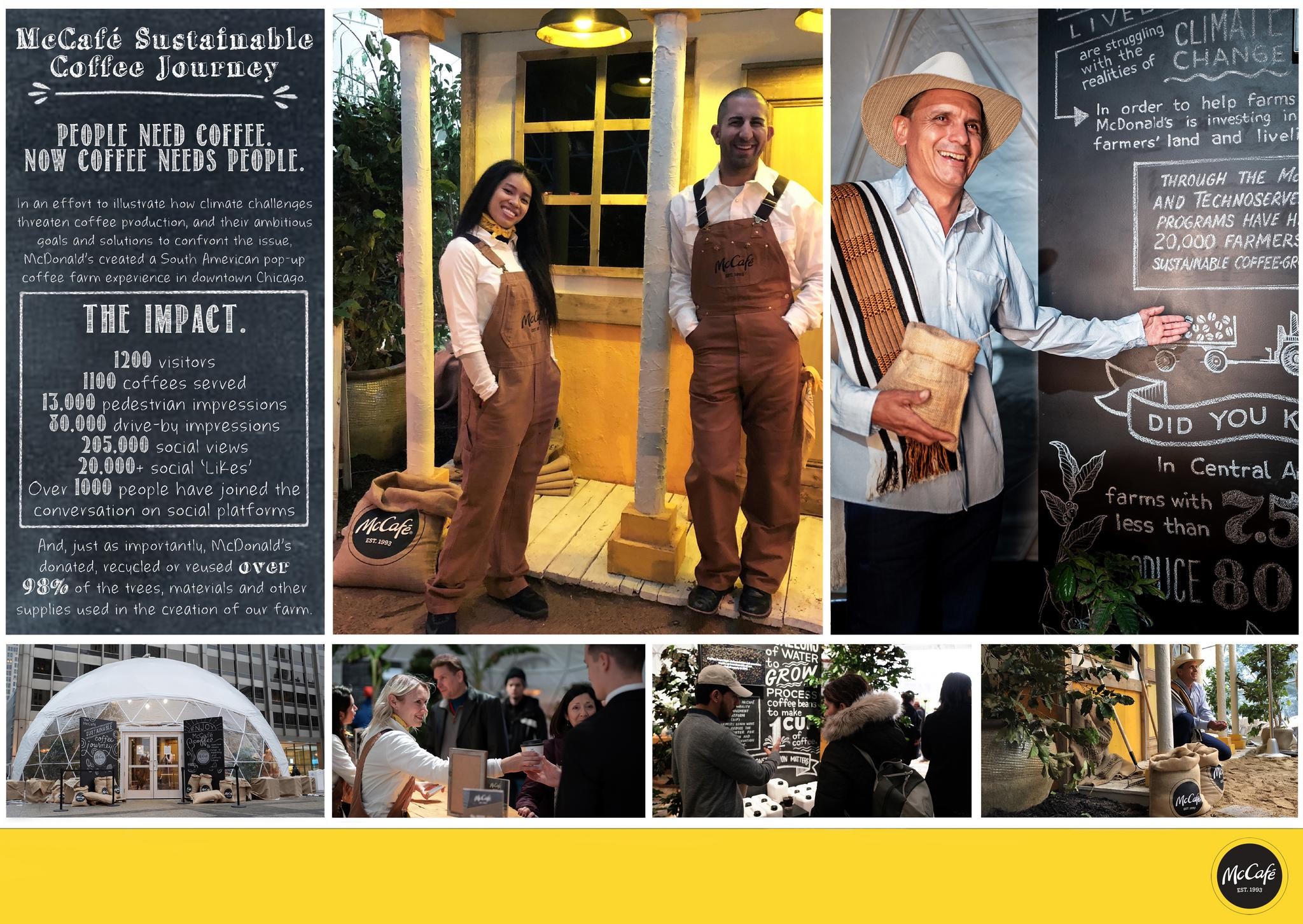 McCafé Sustainable Coffee Journey | Campaign | THE WORK