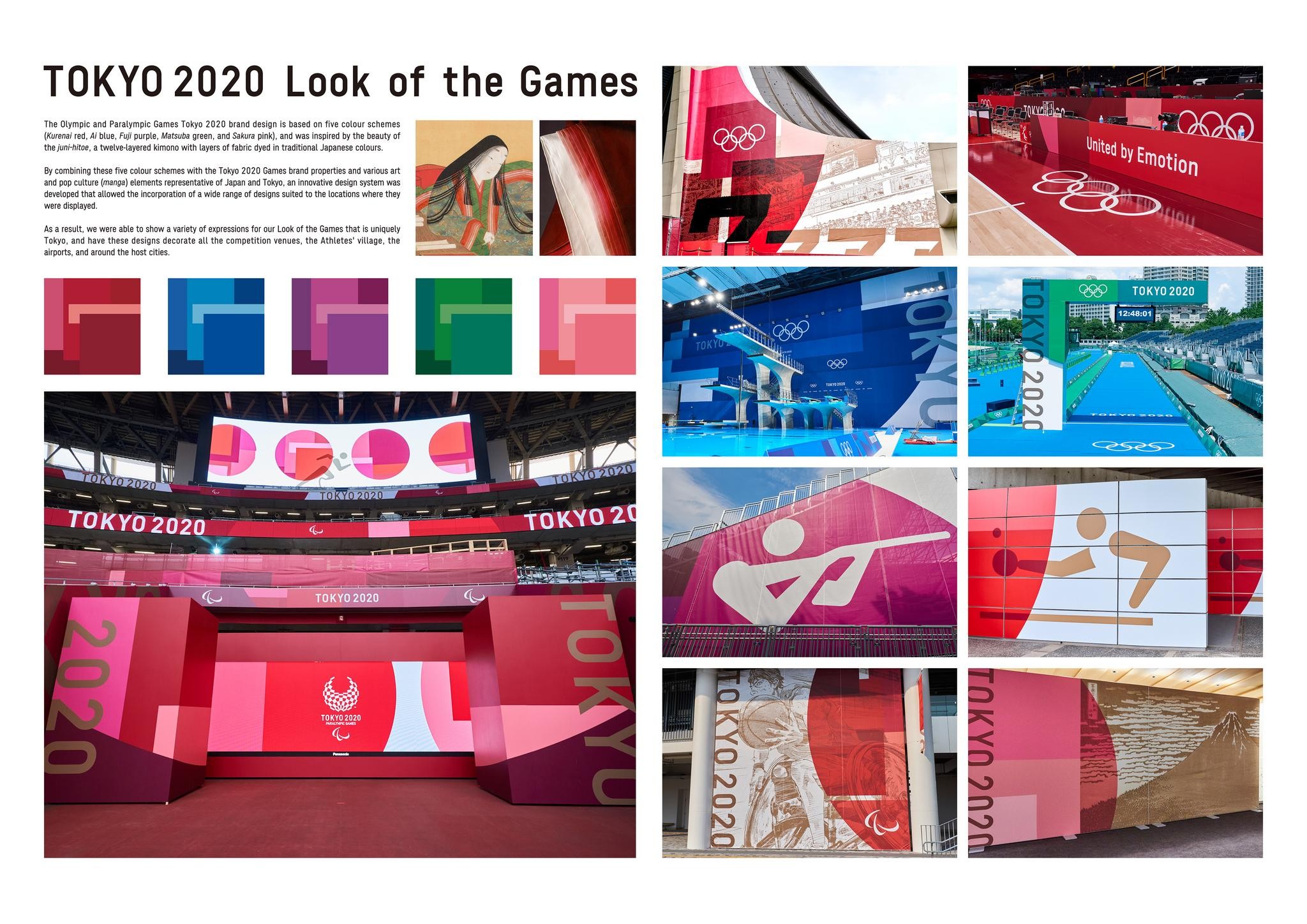 TOKYO 2020 Look of the Games | Campaign | THE WORK