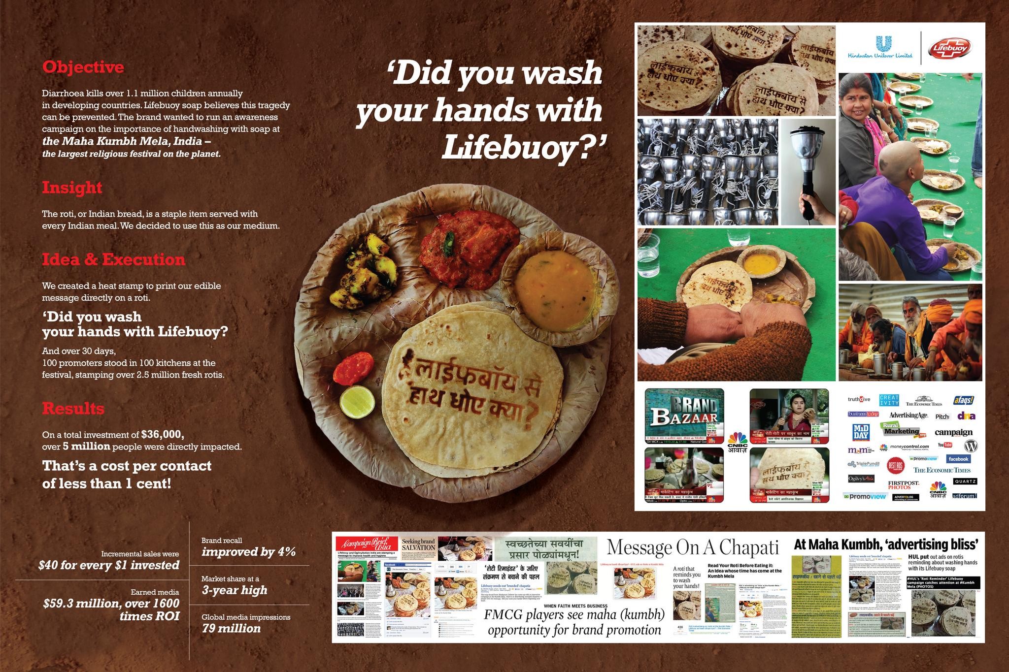 ROTI - THE UNLIKELY REMINDER | Campaign | THE WORK