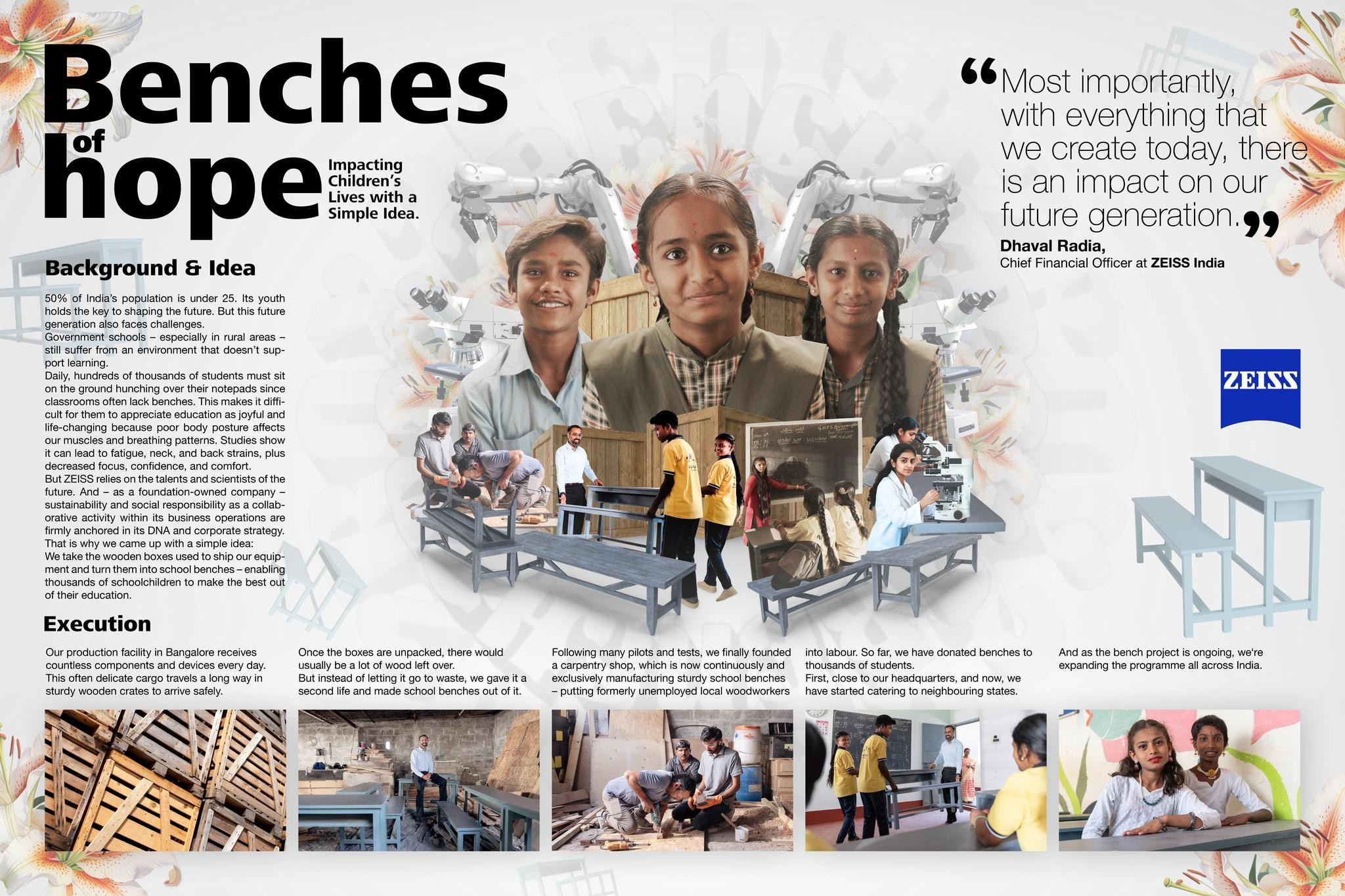 Benches of Hope | Campaign | THE WORK