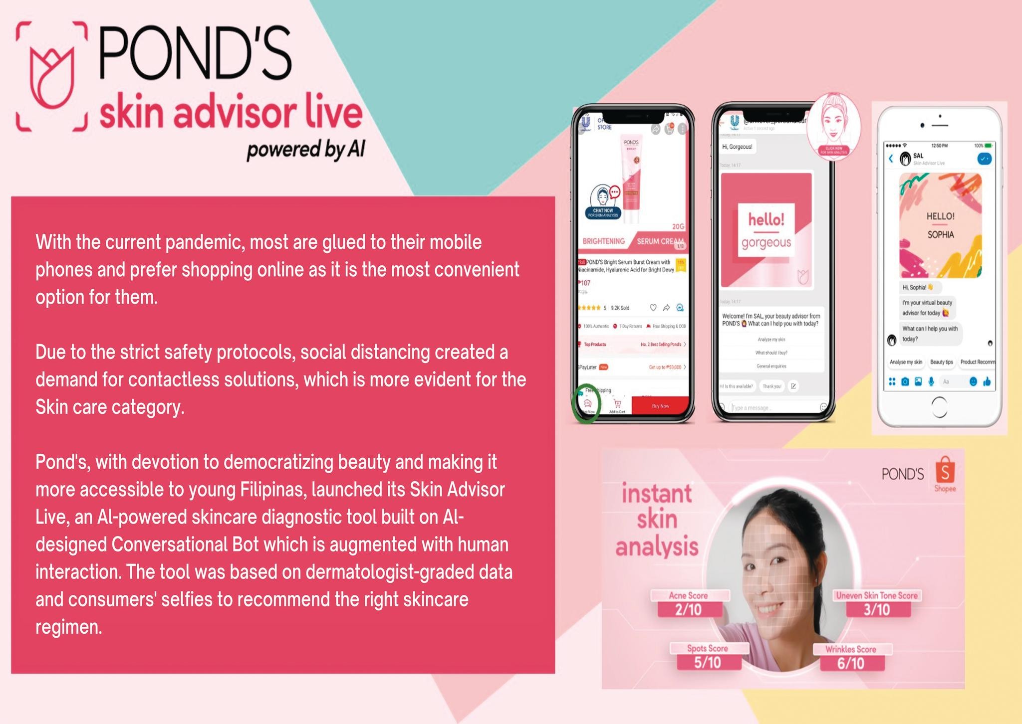 Pond’s AI-Powered Skin Advisor Live | Campaign | THE WORK