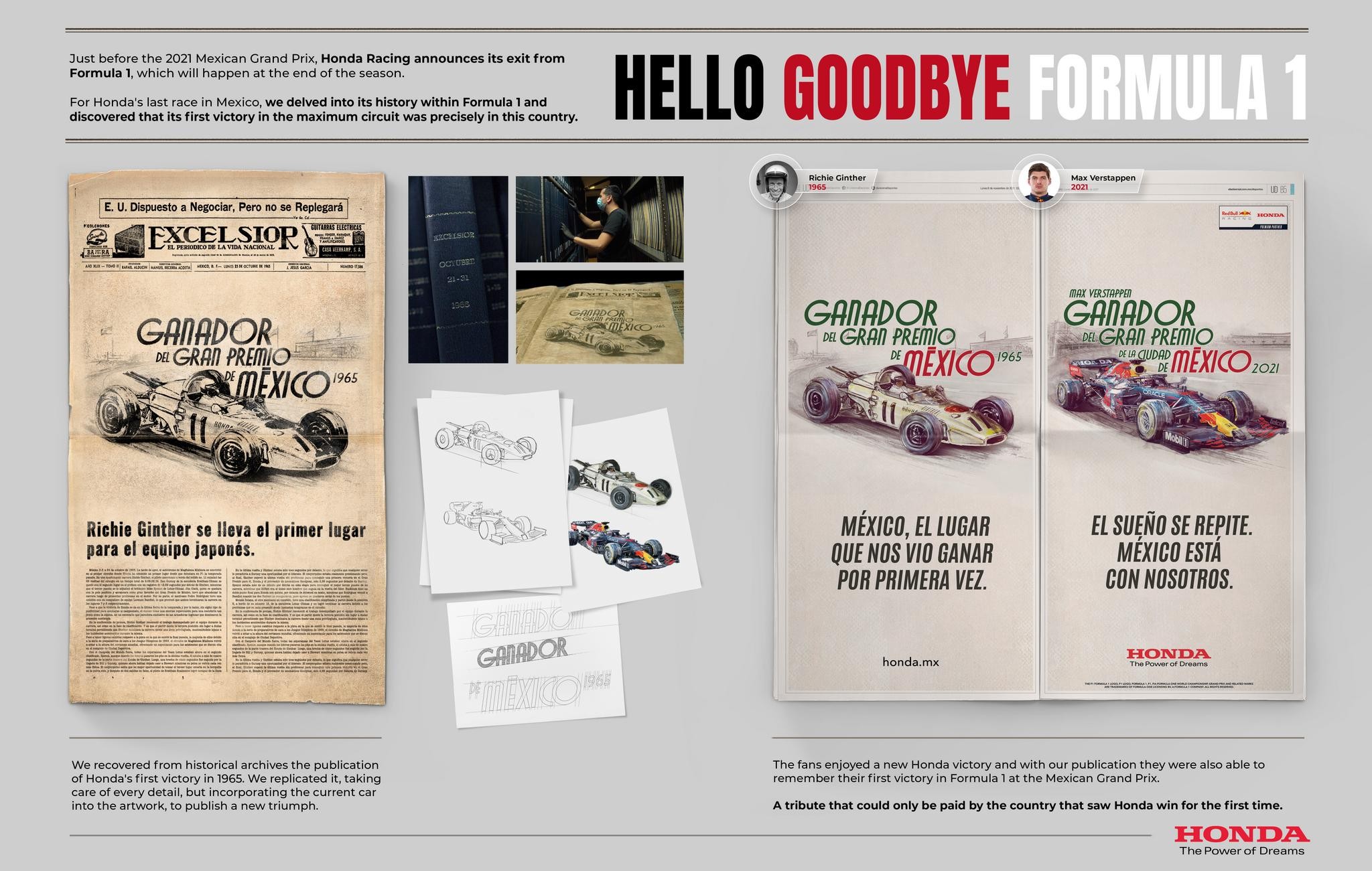 HELLO, GOODBYE FORMULA 1. | Campaign | THE WORK