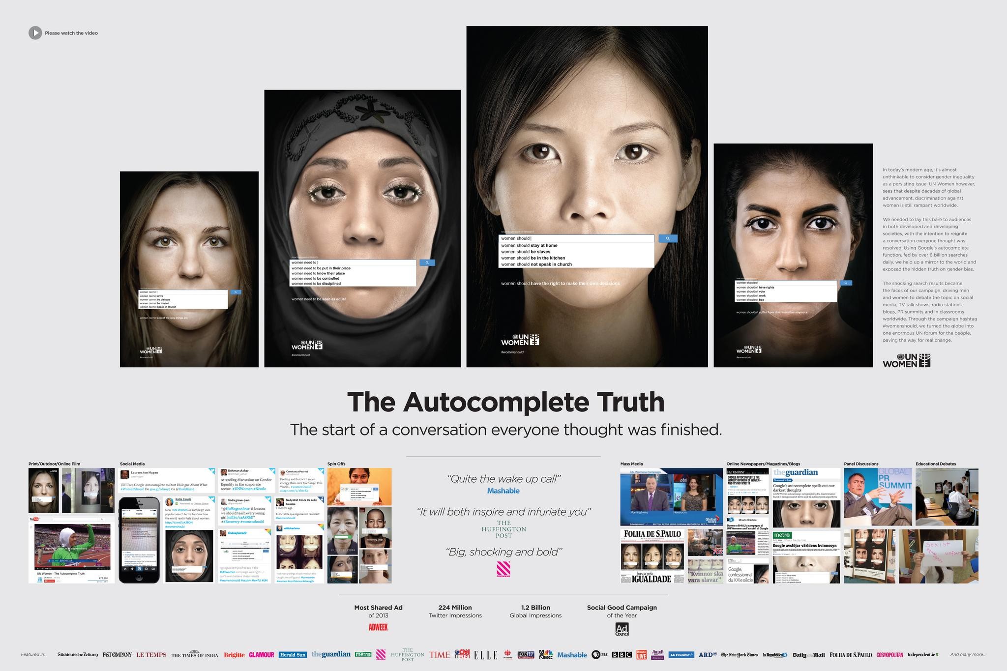 THE AUTOCOMPLETE TRUTH | Campaign | THE WORK