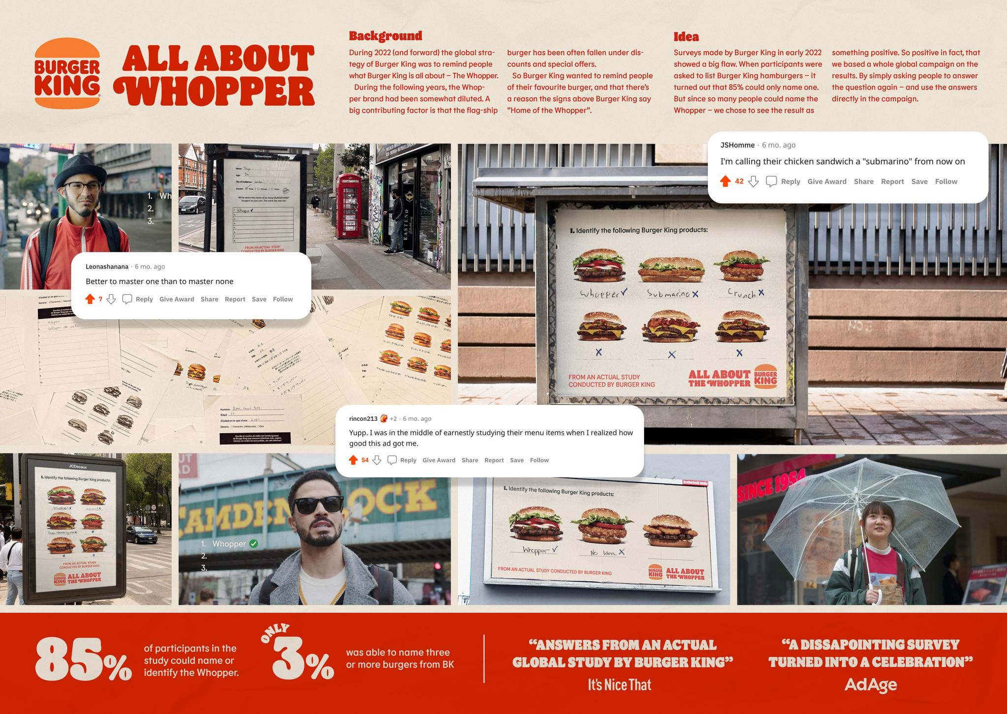 All about the Whopper | Campaign | THE WORK