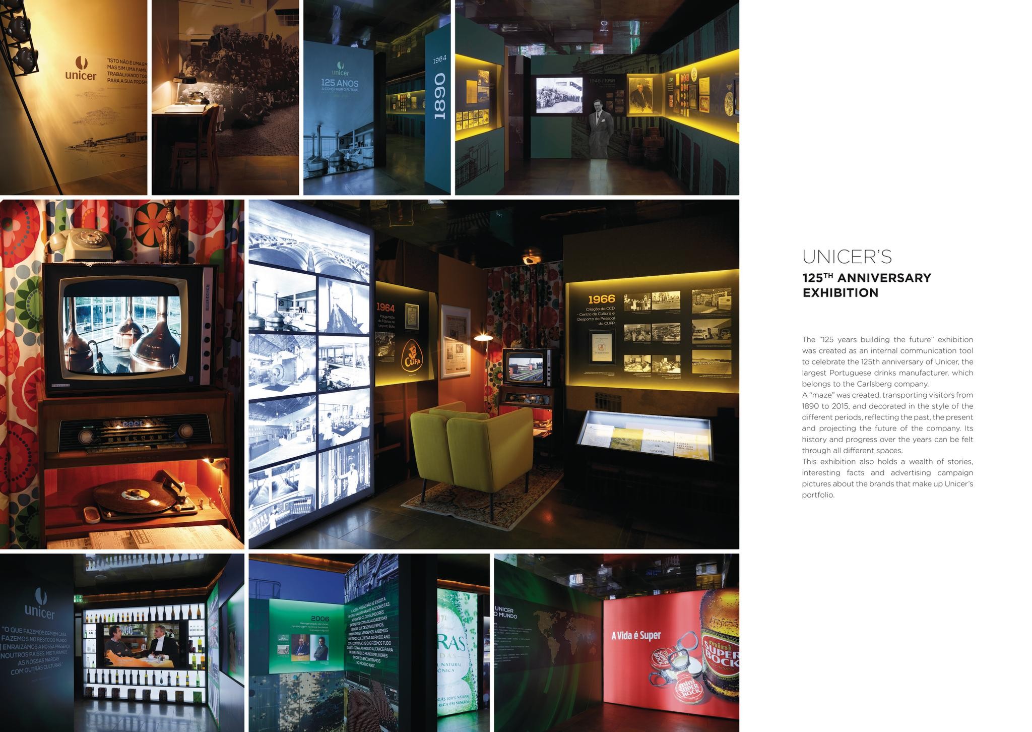 Unicer's 125th Anniversary Exhibition | Campaign | THE WORK