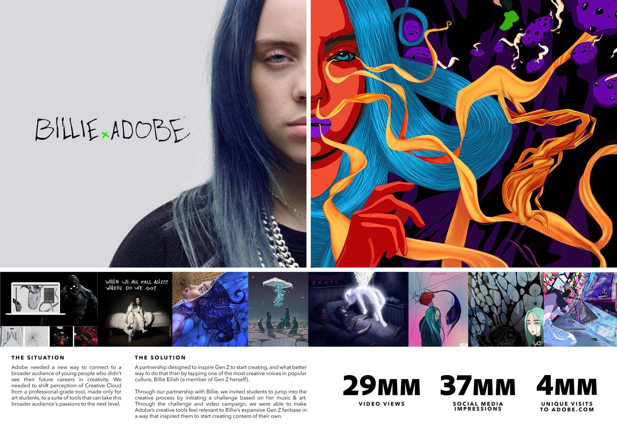 Billie Eilish x Adobe | Campaign | THE WORK