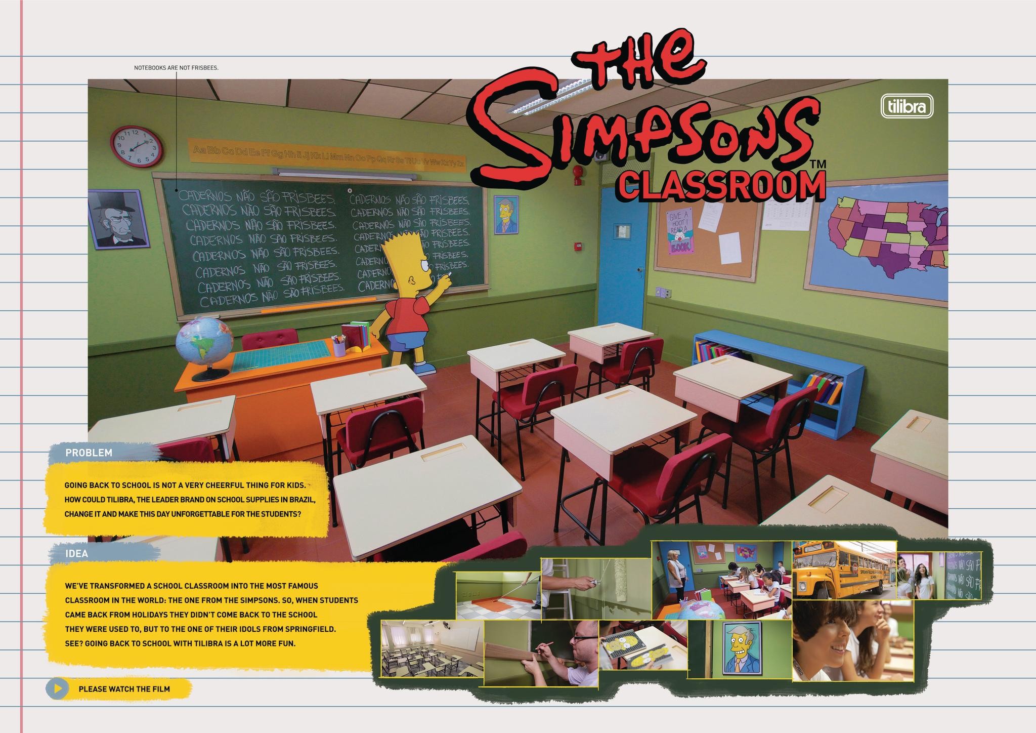 THE SIMPSONS CLASSROOM | Entry