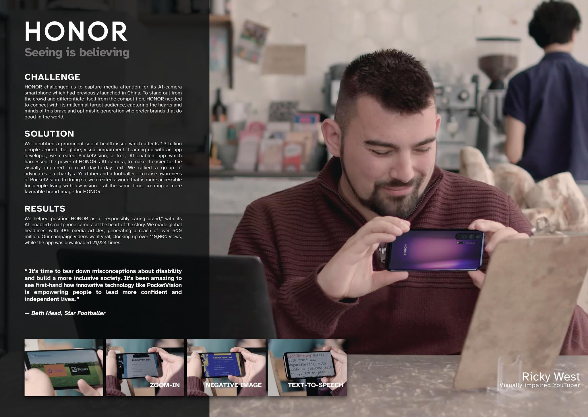 SEEING IS BELIEVING | Entry | THE WORK