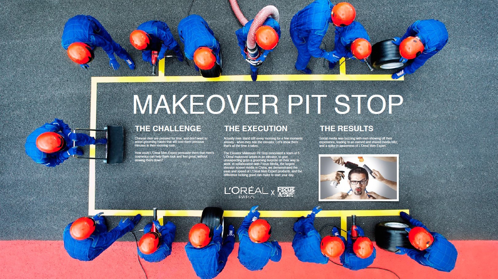 Makeover Pit Stop | Campaign | THE WORK