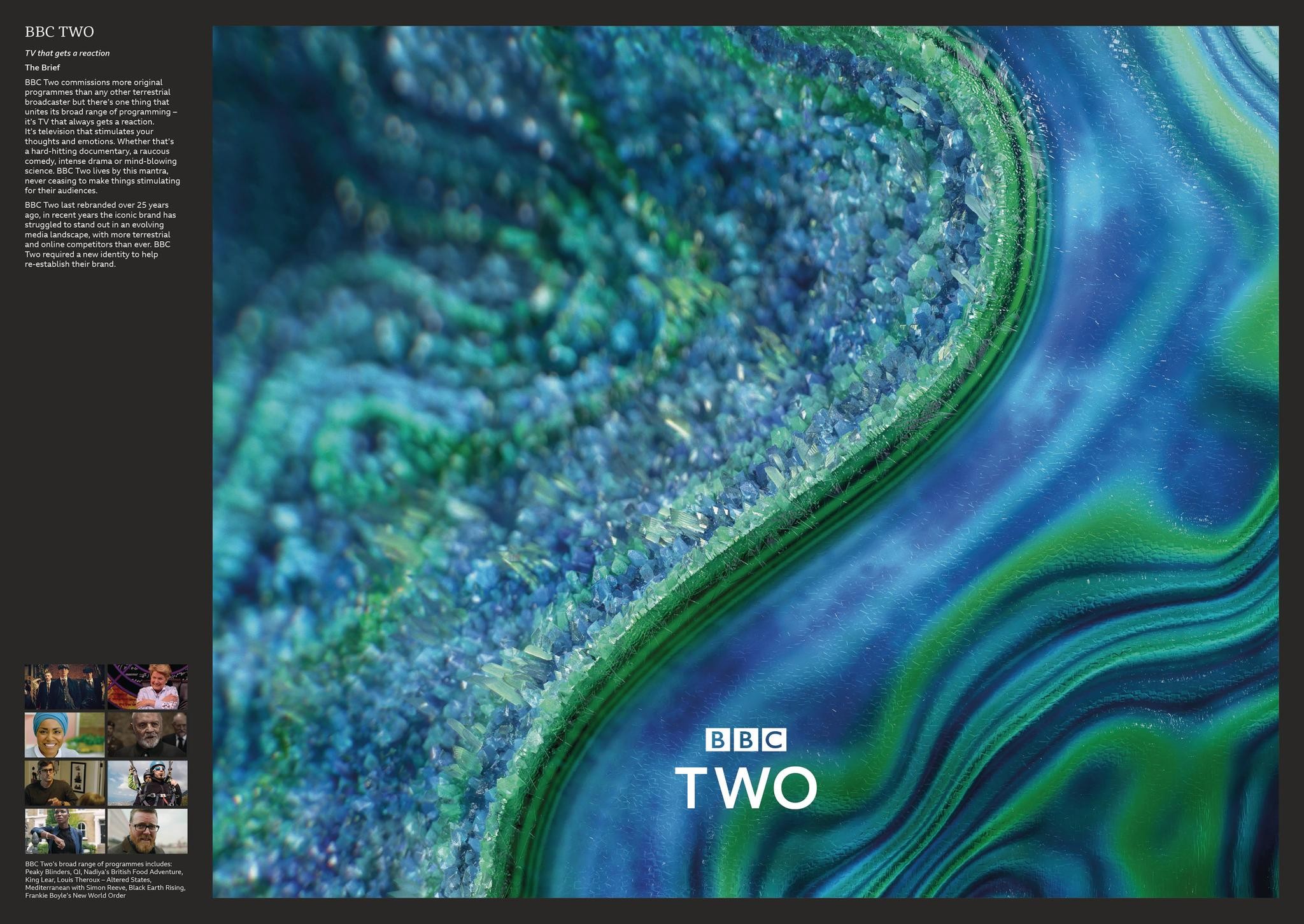BBC Two Rebrand | Campaign | THE WORK