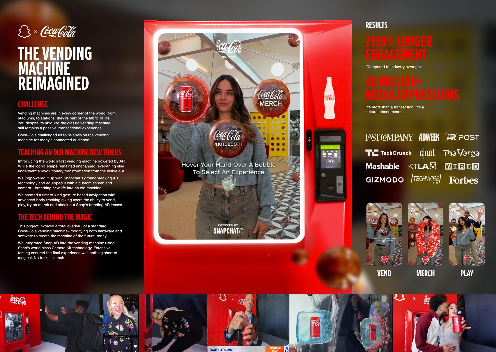 Coca Cola AR Vending Machine | Campaign | THE WORK