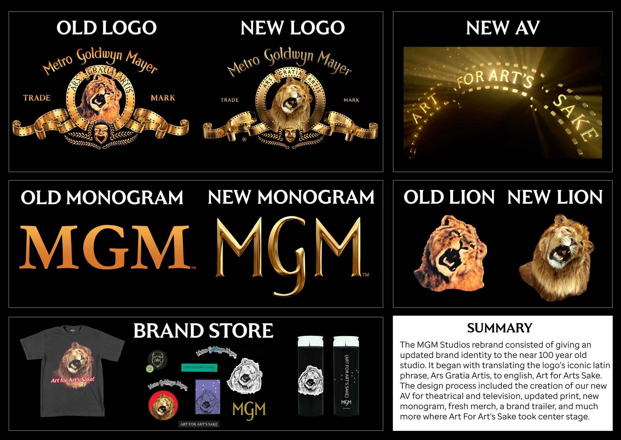 MGM Studios Rebrand | Campaign | THE WORK