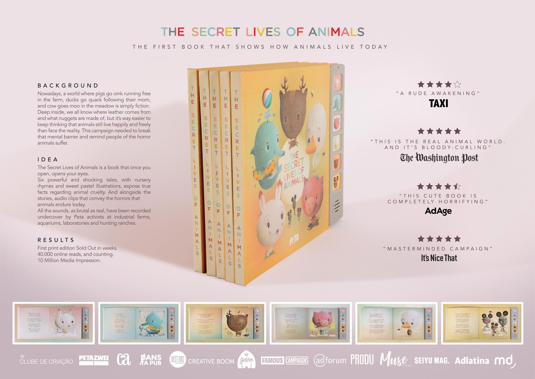 THE SECRET LIVES OF ANIMALS | Entry | THE WORK