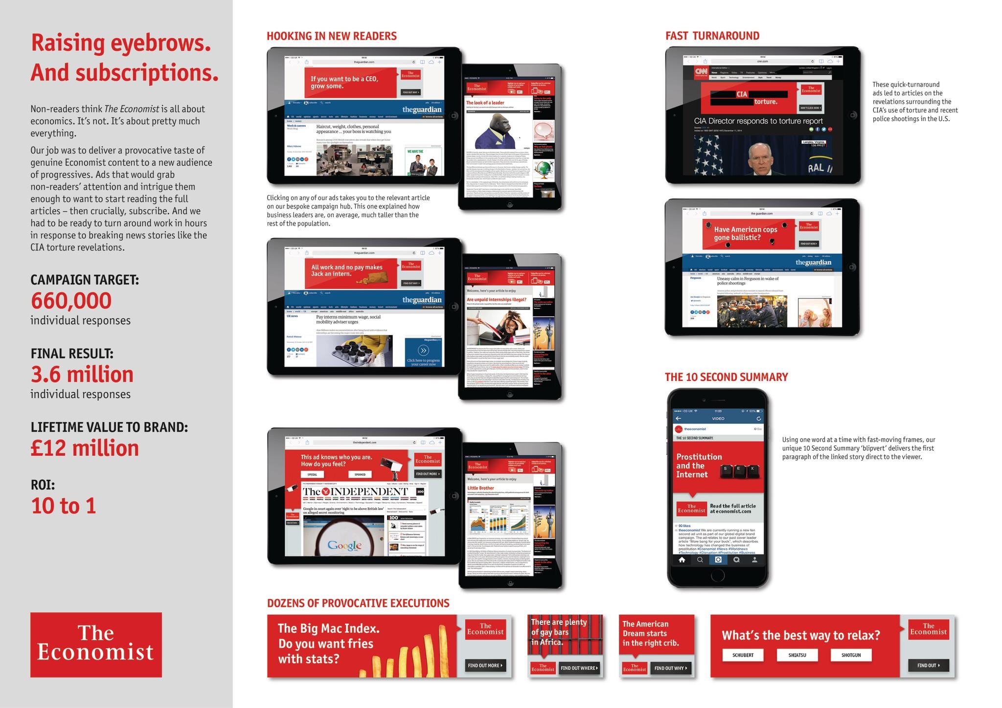 THE ECONOMIST | Campaign | THE WORK