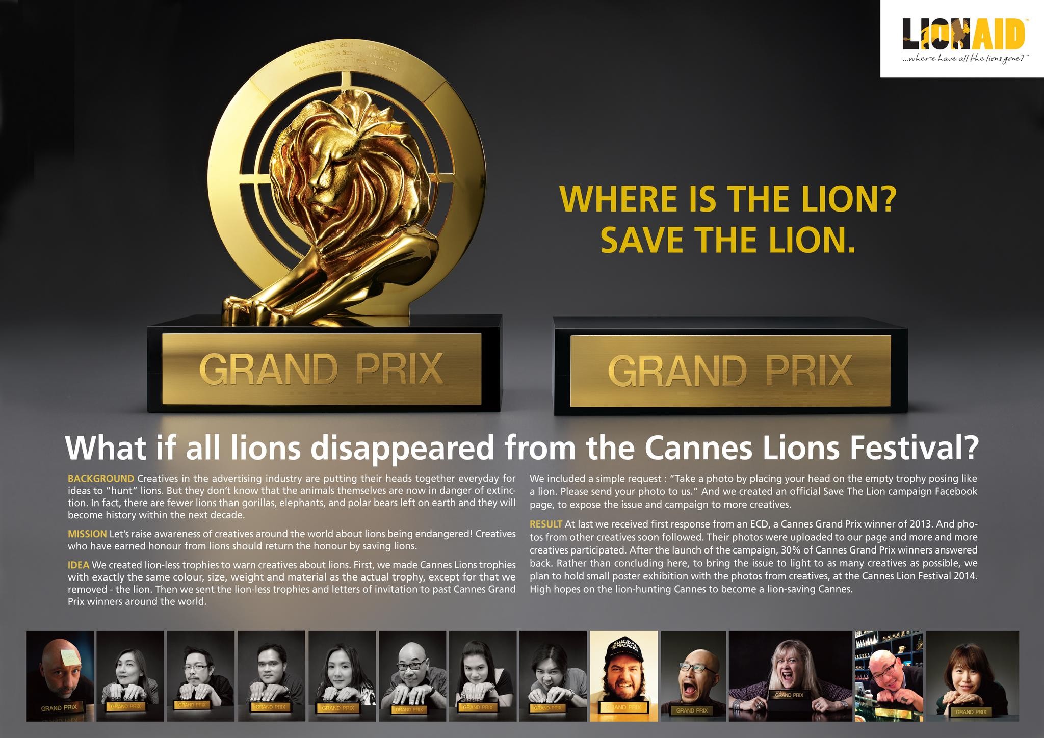 WHERE IS THE LION? SAVE THE LION | Campaign | THE WORK
