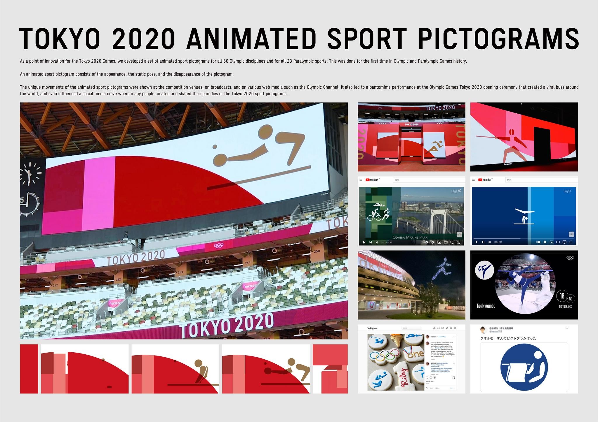 TOKYO 2020 ANIMATED SPORT PICTOGRAMS | Campaign | THE WORK