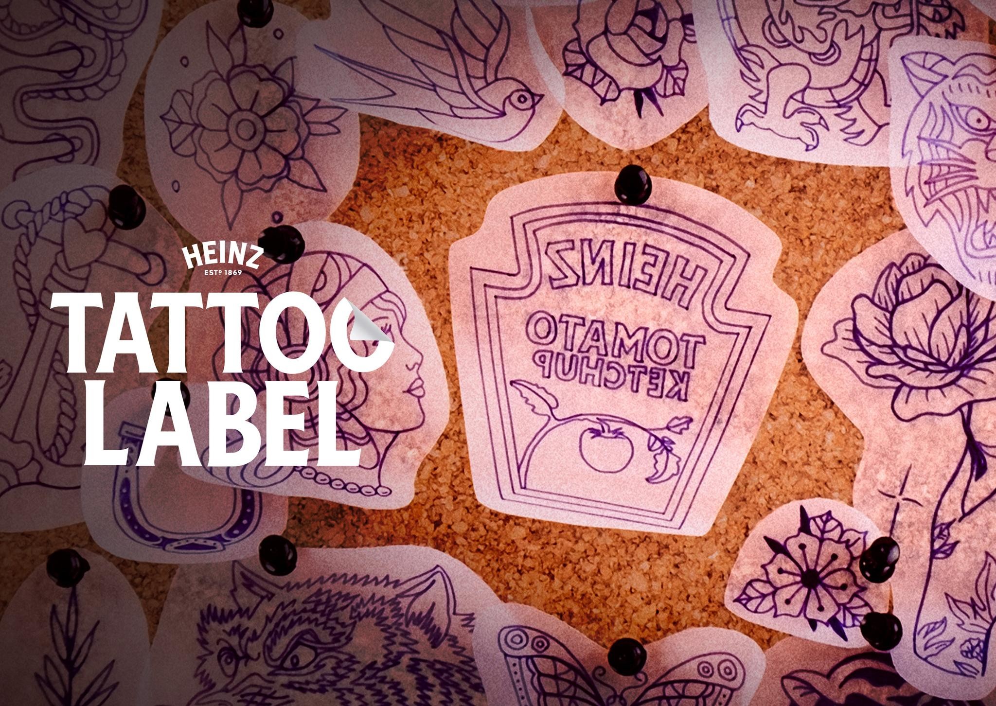 Heinz Tattoo Label | Campaign | THE WORK