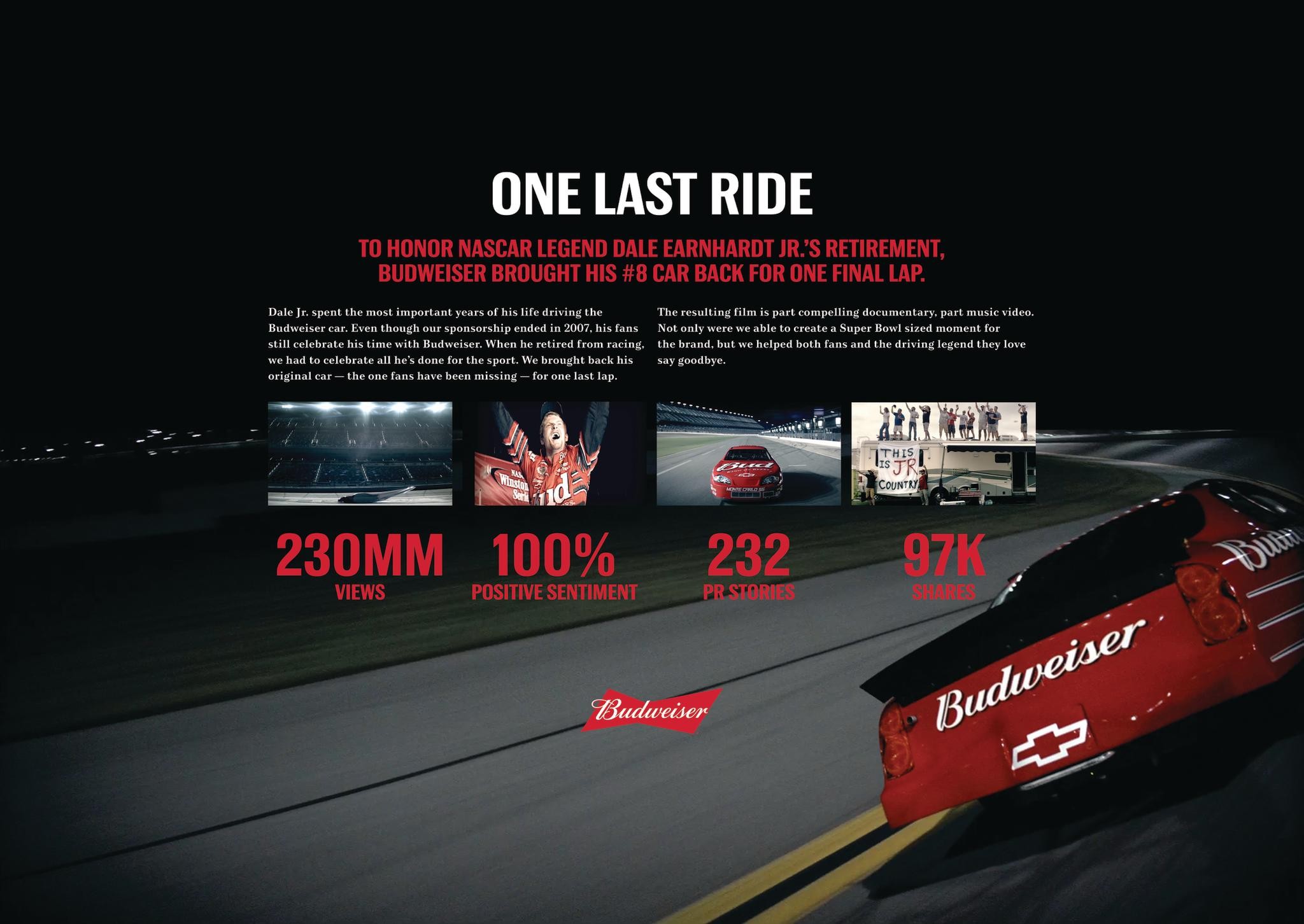 Budweiser: One Last Ride | Campaign | THE WORK