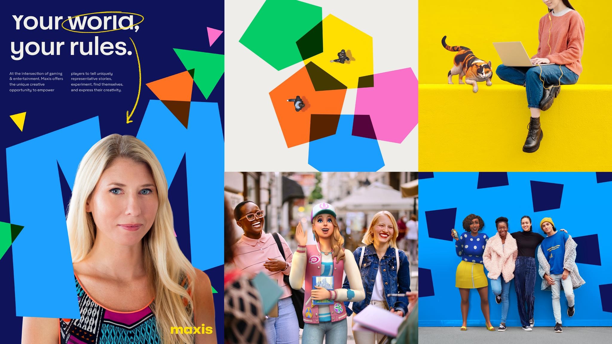 Maxis Studio Rebrand | Campaign | THE WORK