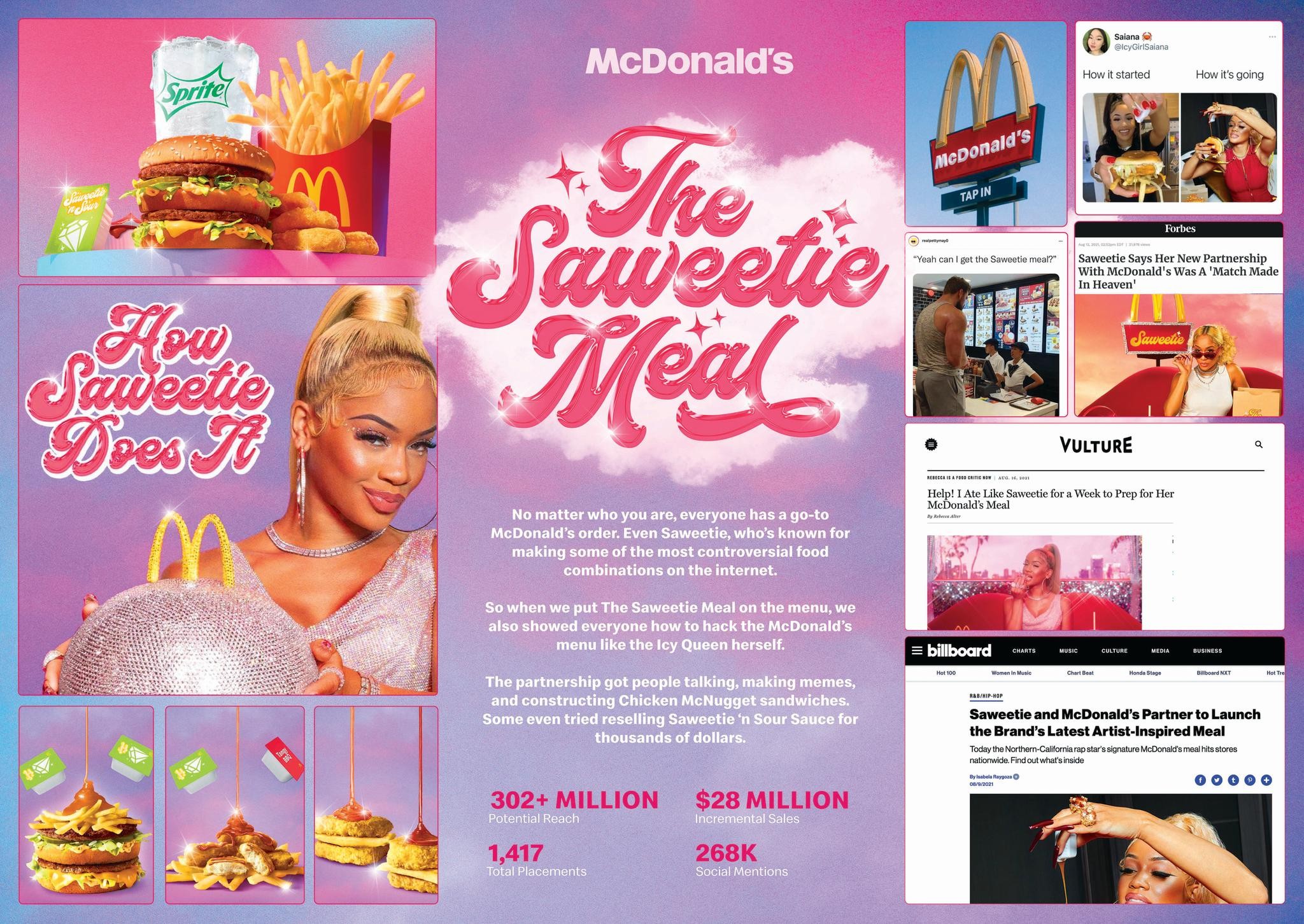 McDonald's: The Saweetie Meal | Campaign