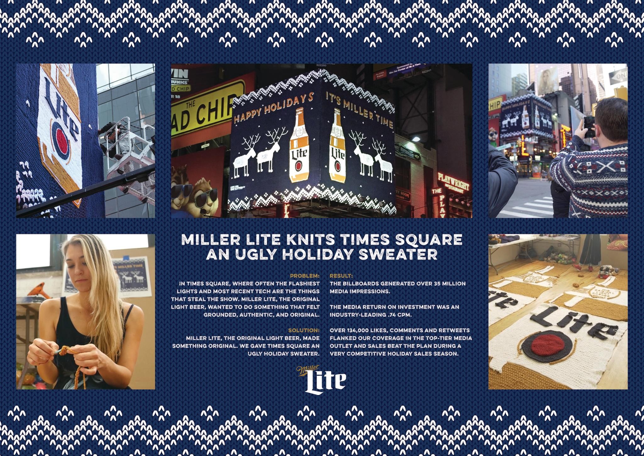 Ugly Holiday Sweater | Campaign | THE WORK
