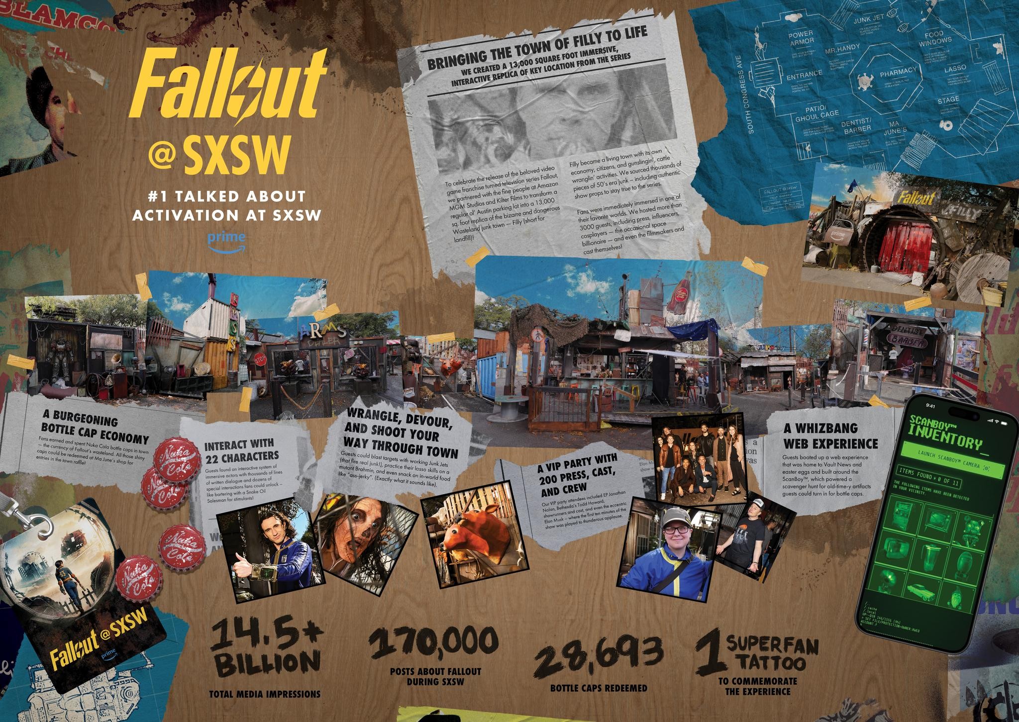 Fallout @ SXSW | Campaign | THE WORK