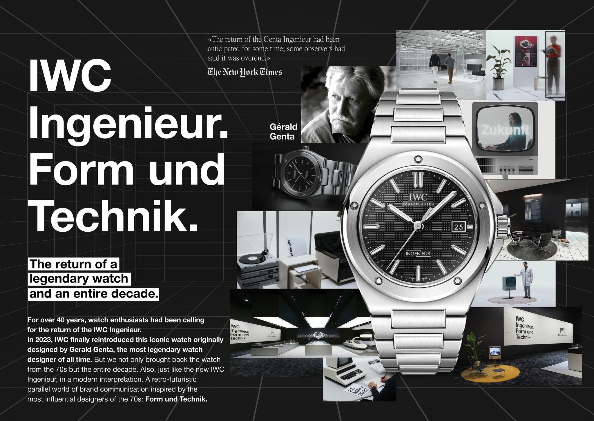 IWC Ingenieur. Form und Technik. | Campaign | THE WORK