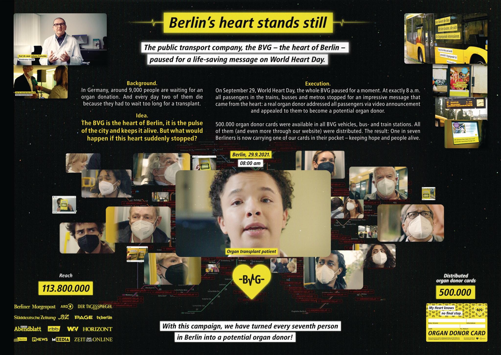 BERLIN'S HEART STANDS STILL. | Campaign | THE WORK
