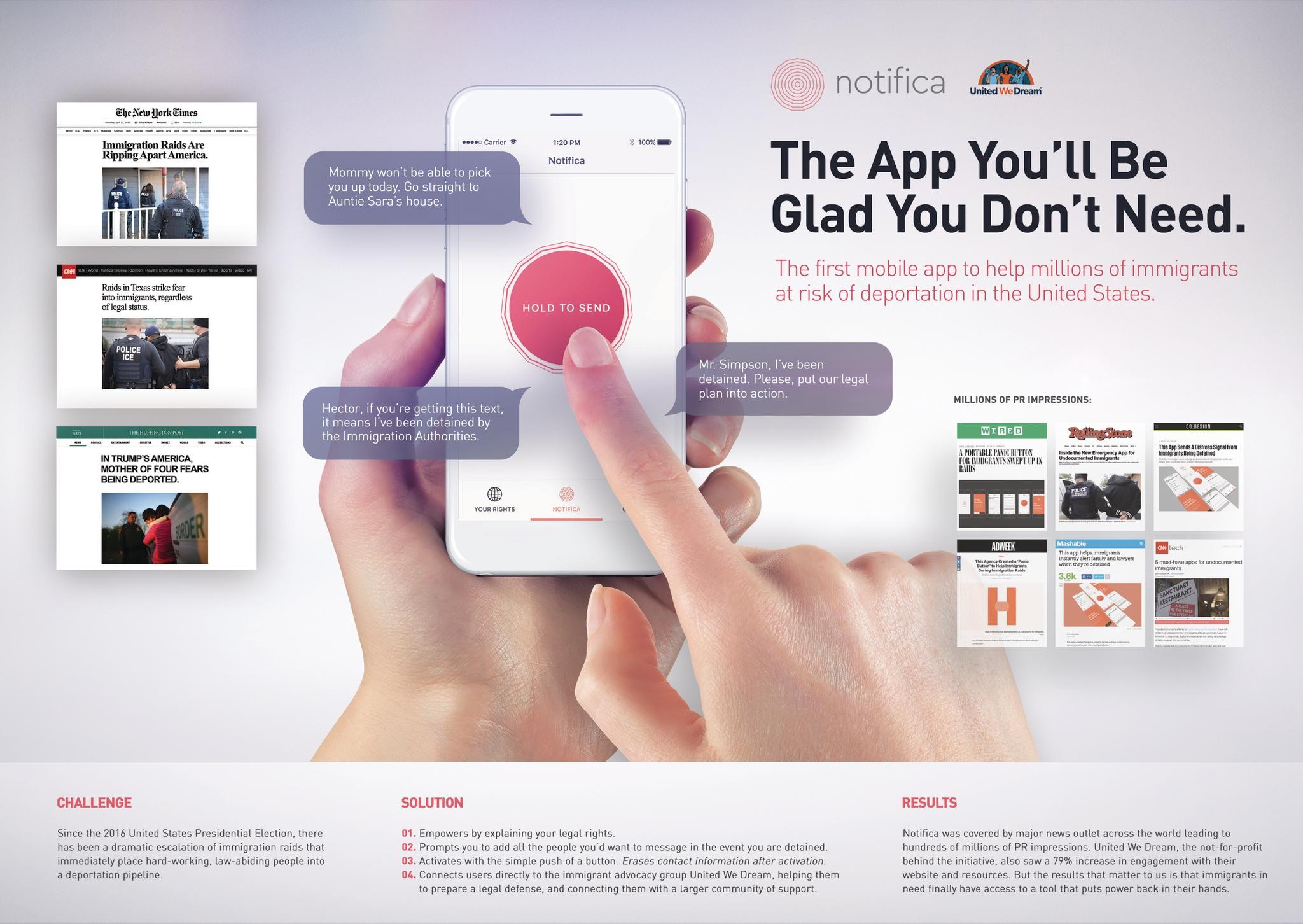 Notifica: The App You'll Be Glad You Don't Need | Campaign | THE WORK