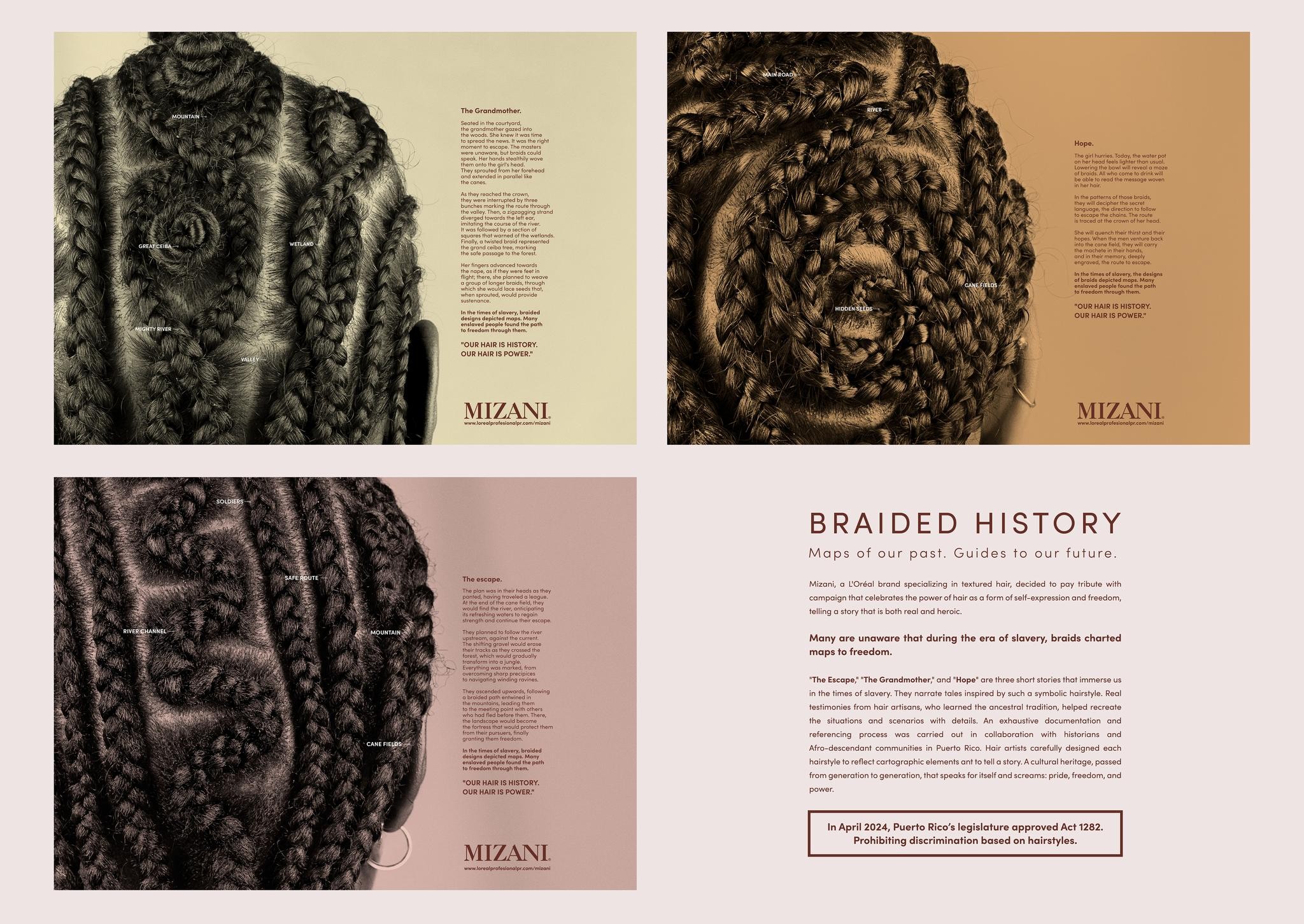 Braided history | Campaign | THE WORK